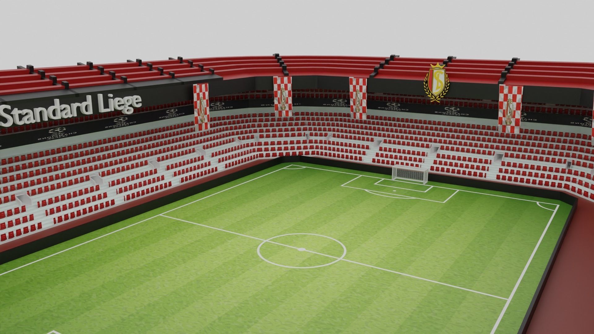3D model Standard Liege Football Stadium VR / AR / low-poly | CGTrader