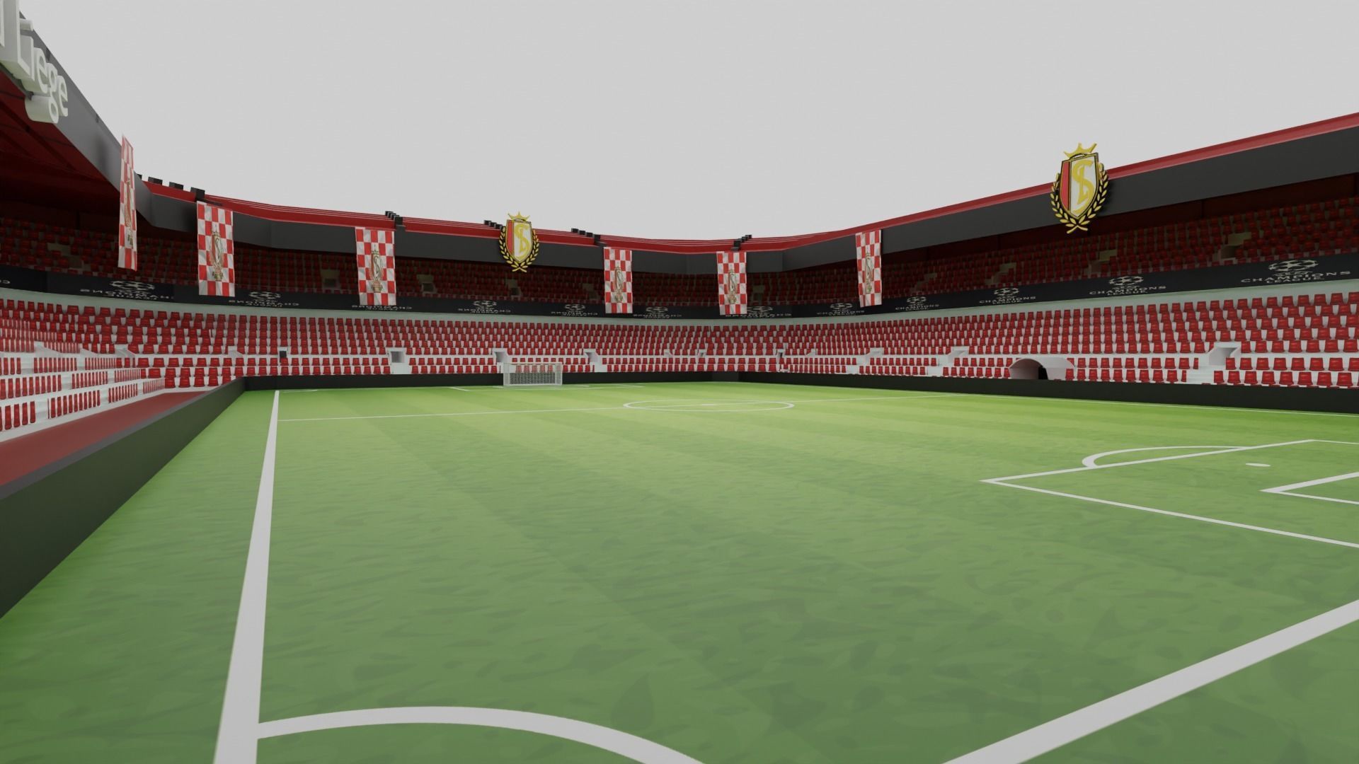 3D model Standard Liege Football Stadium VR / AR / low-poly | CGTrader