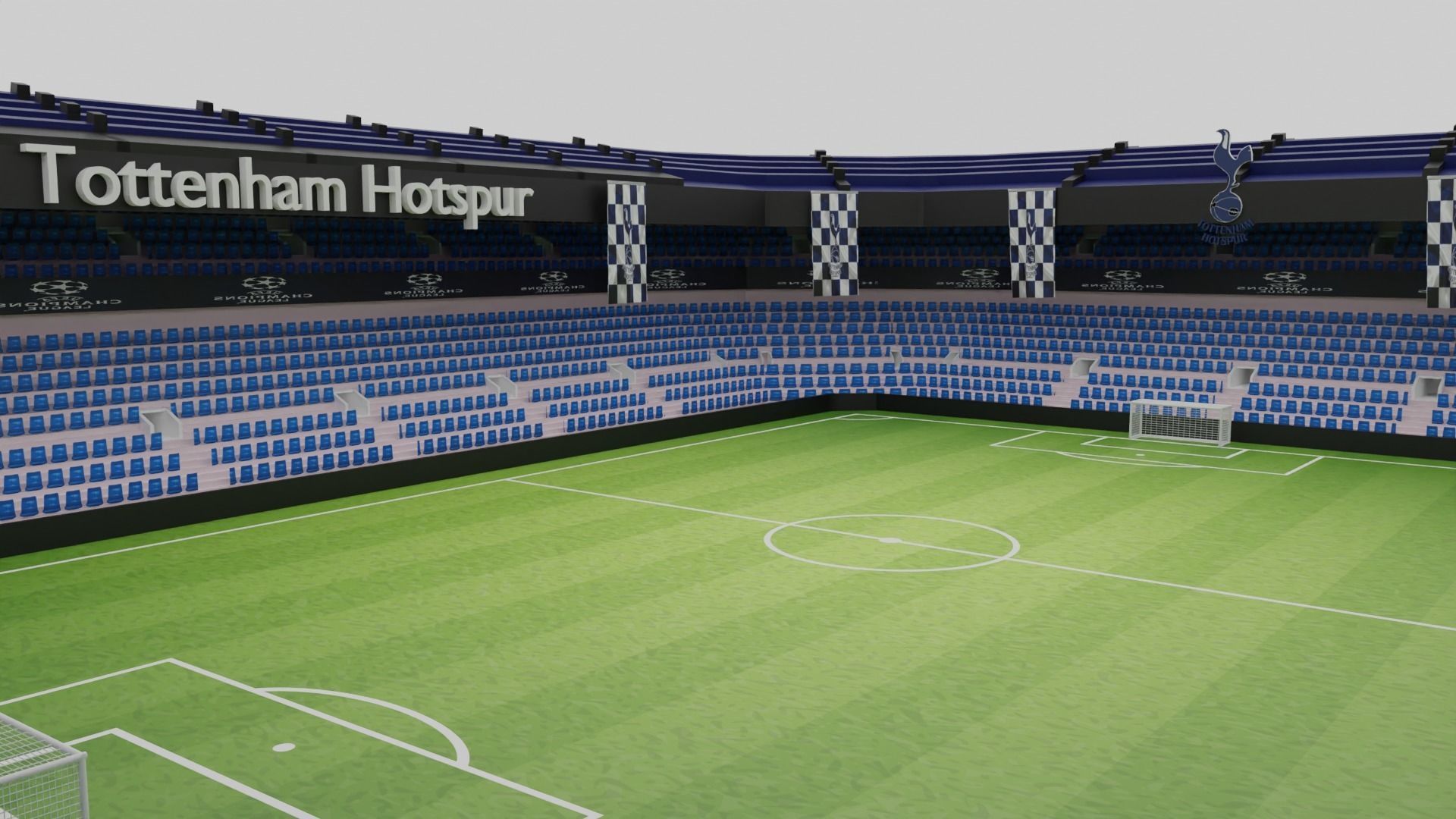3D model Tottenham Hotspur Football Stadium VR / AR / low-poly | CGTrader