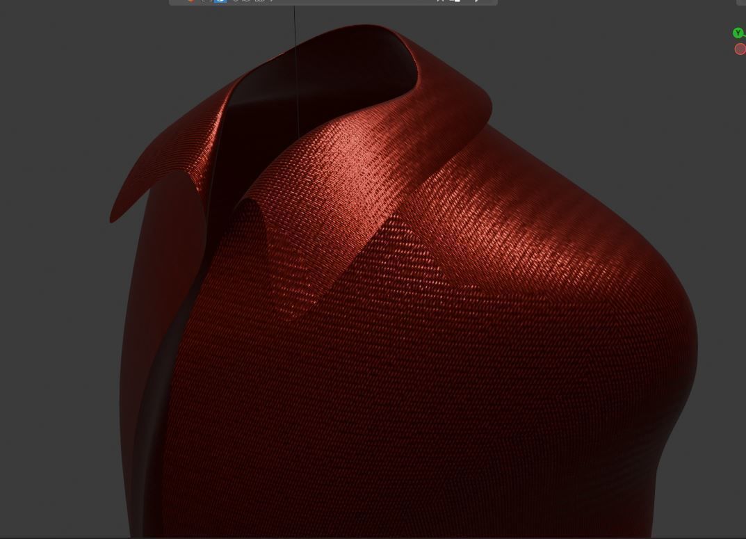 Red Cape Robe Coat free 3D model | CGTrader