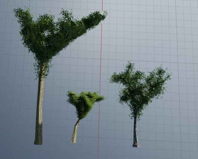 Simple Forest Scene 3D model | CGTrader