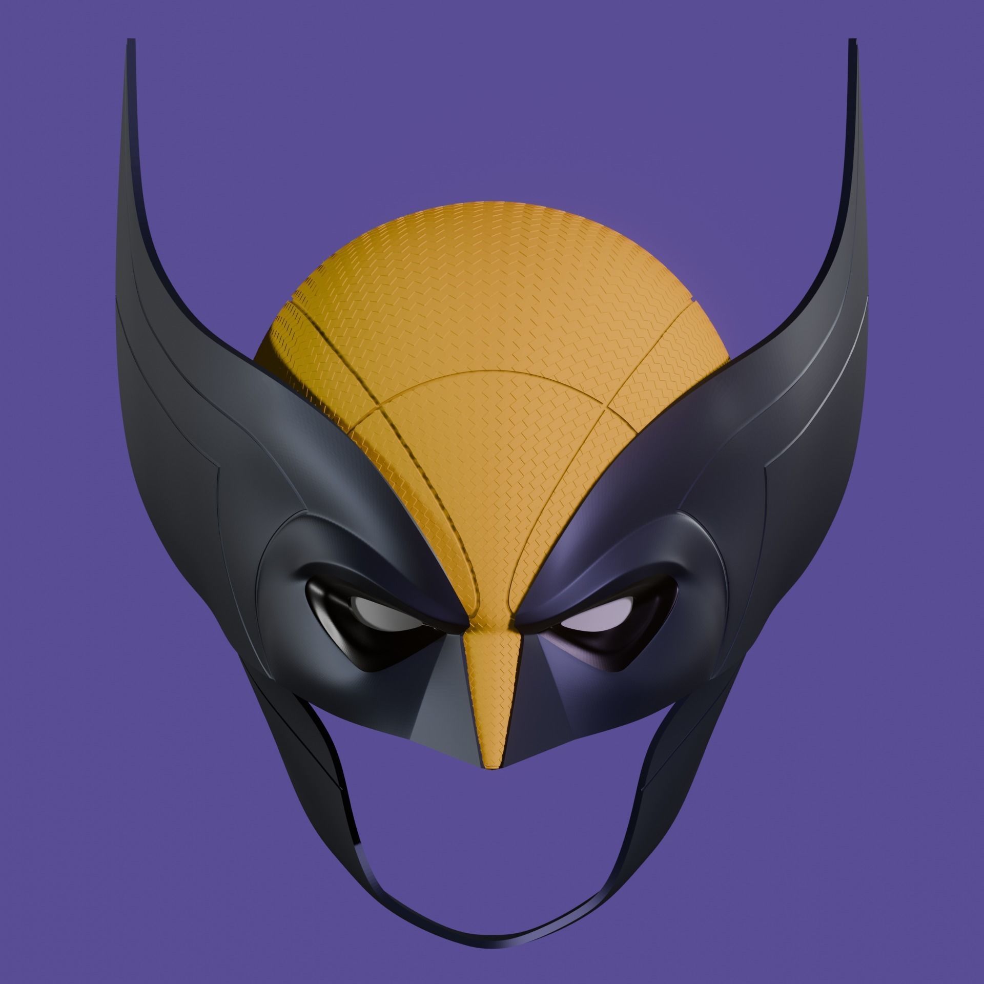 Accurate Wolverine Mask-Helmet- Deadpool 3 3D model 3D printable | CGTrader