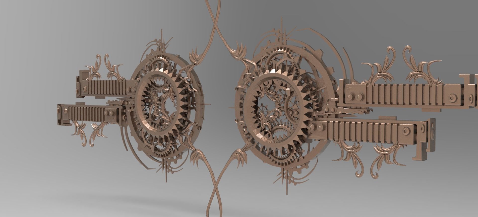 3D model Ancient Biblical cog wings VR / AR / low-poly | CGTrader