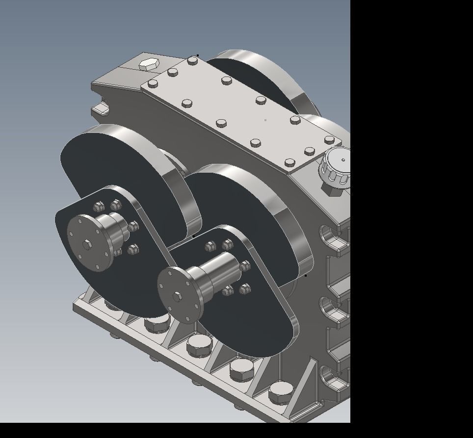 Hoffmann Exciter Gearbox based off Schenk Design 3D model | CGTrader