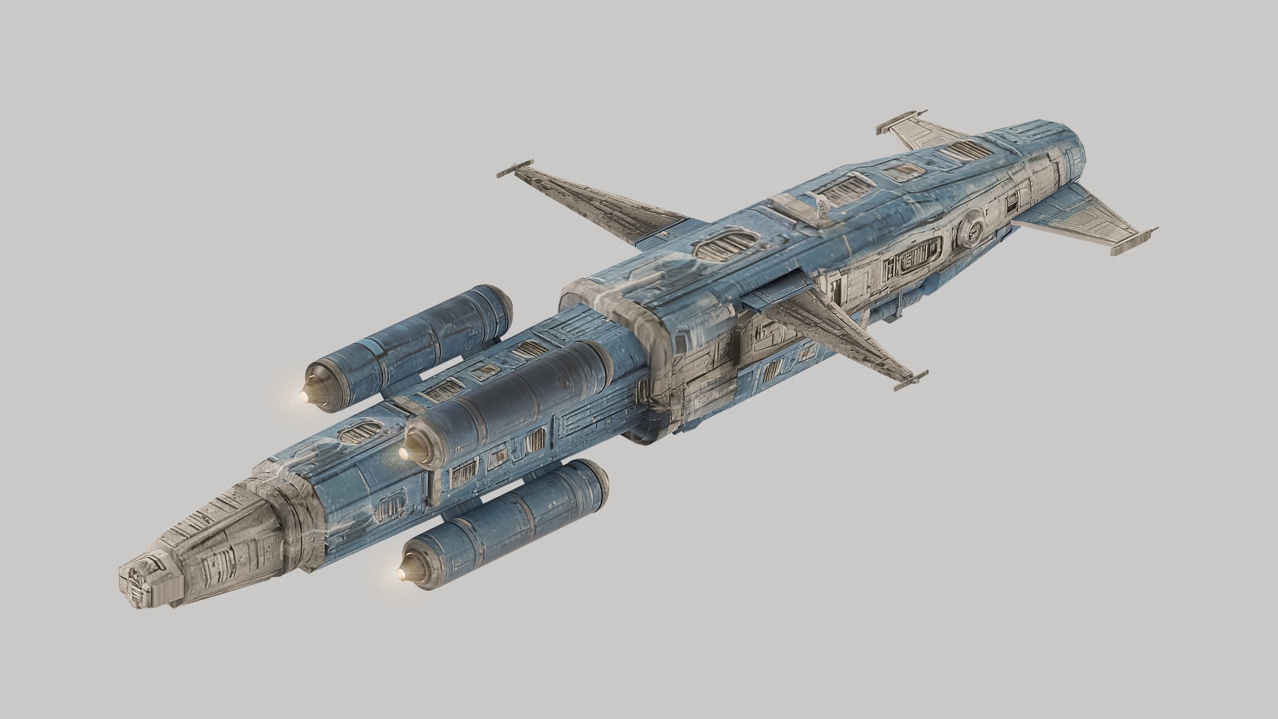 3D model Impavid-class Torpedo Boat BLENDER EDITION - Star Wars ...