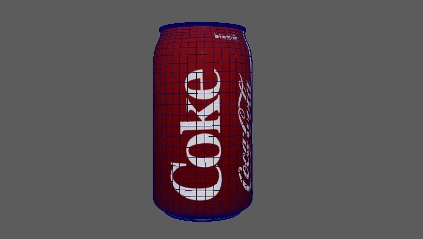 3D model coke coca-cola can VR / AR / low-poly | CGTrader