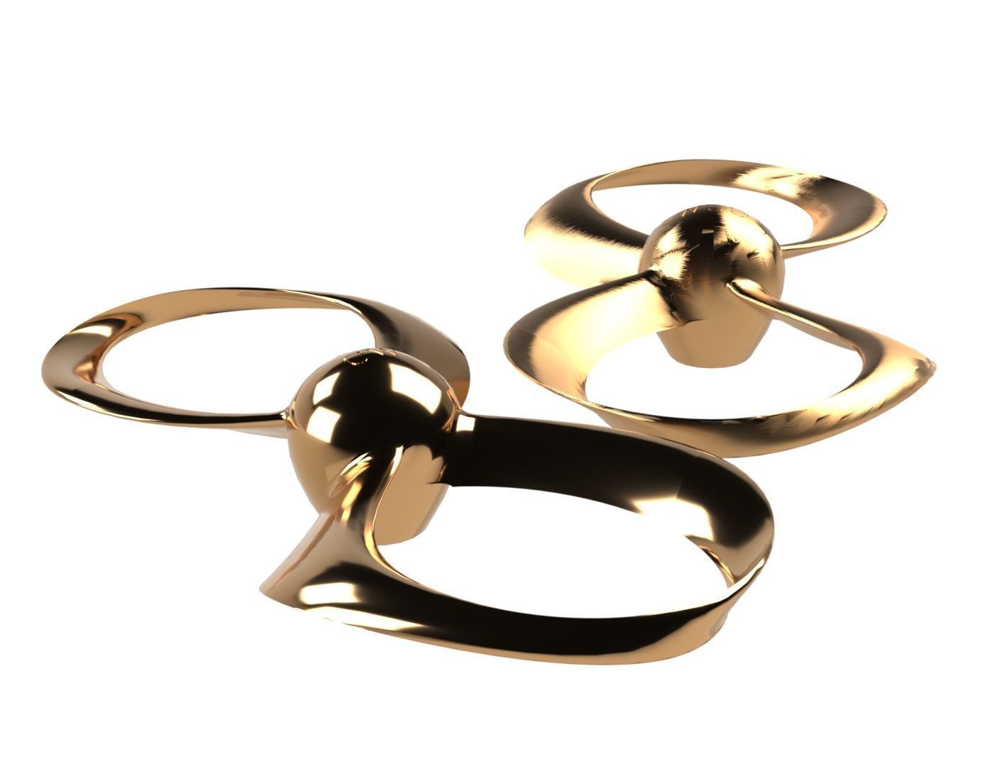 Toroidal propeller for drones and planes 3D model 3D printable | CGTrader