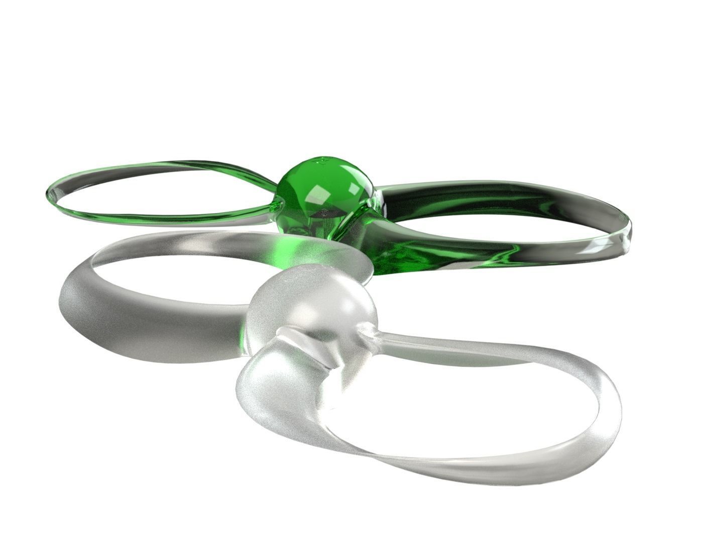 Toroidal propeller for drones and planes 3D model 3D printable | CGTrader