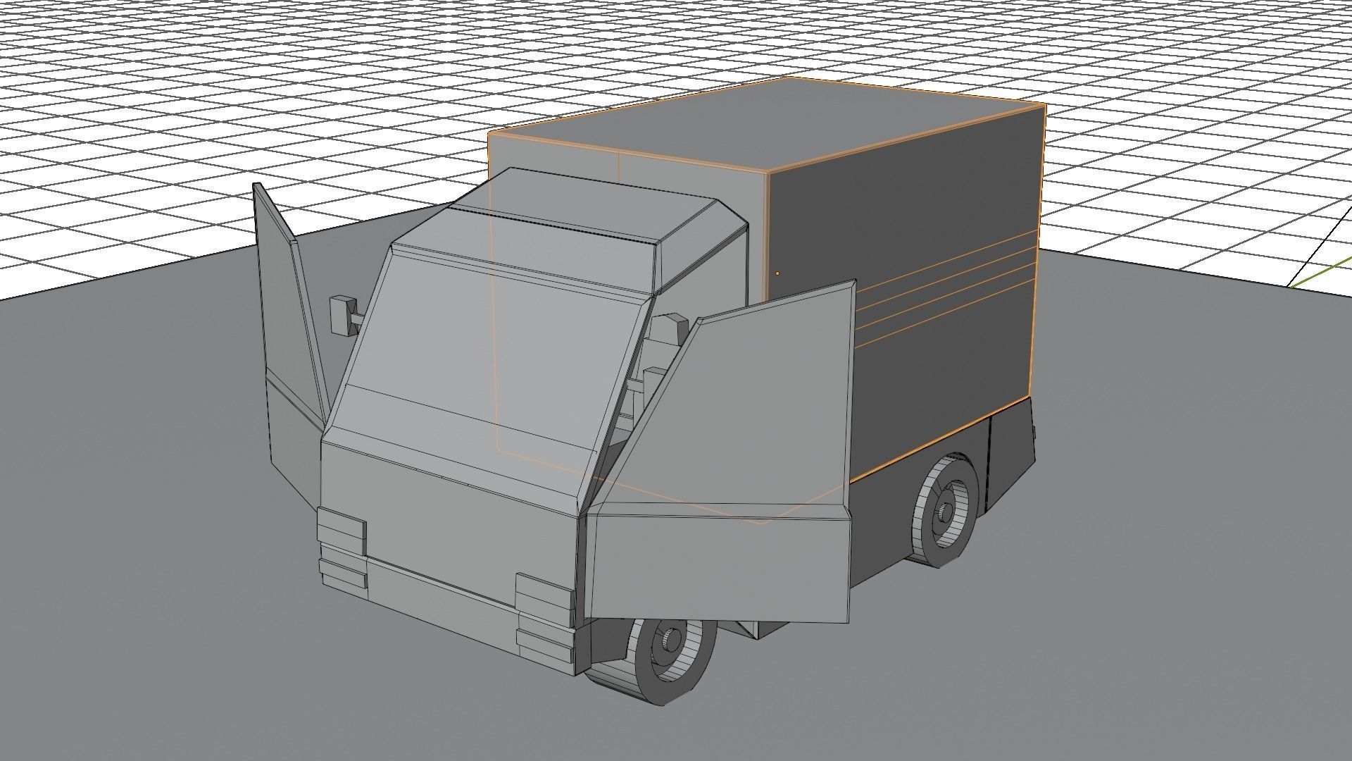 3D model Truck A VR / AR / low-poly | CGTrader