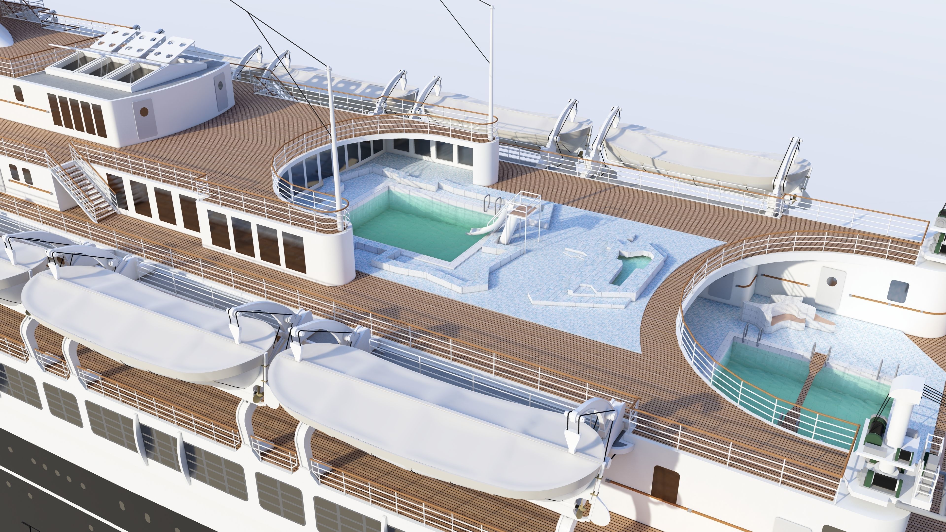 SS Andrea Doria 3D model | CGTrader