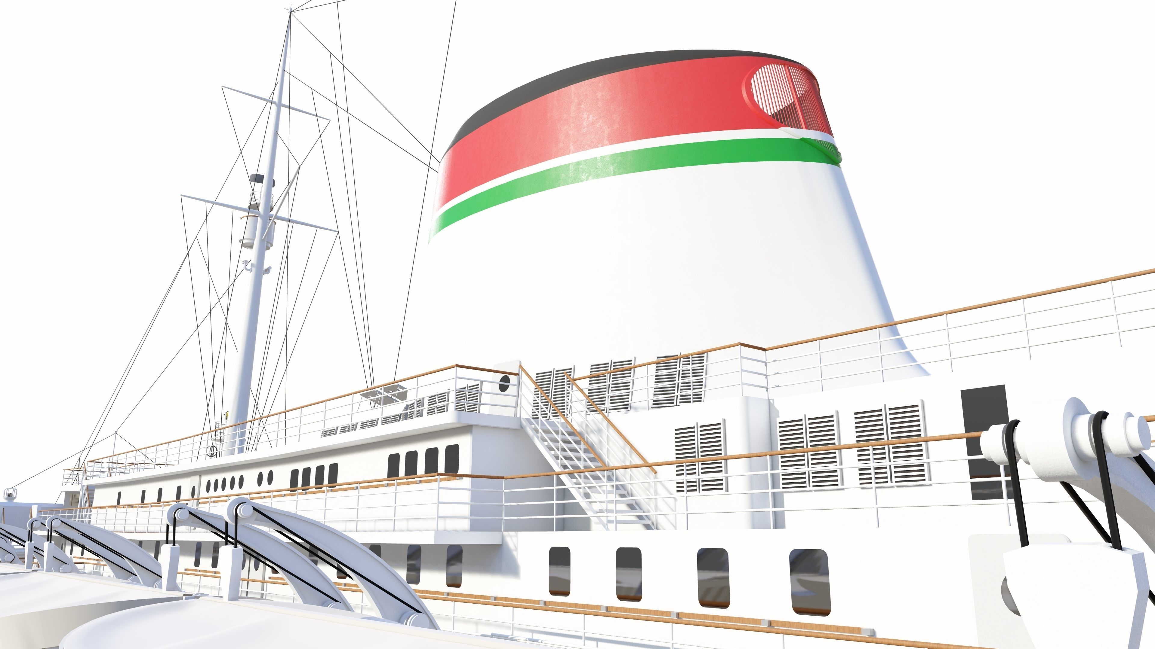 SS Andrea Doria 3D model | CGTrader