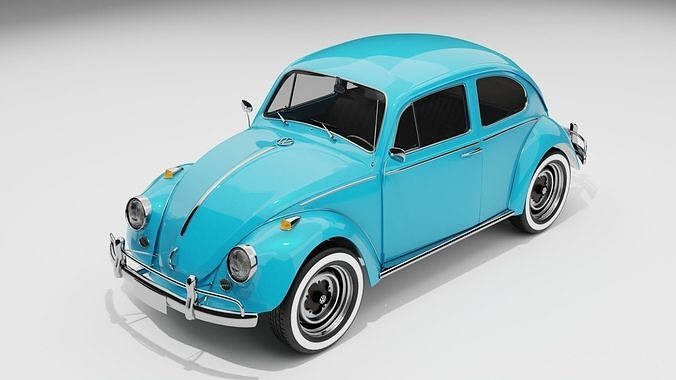 volkswagen beetle 3D model | CGTrader