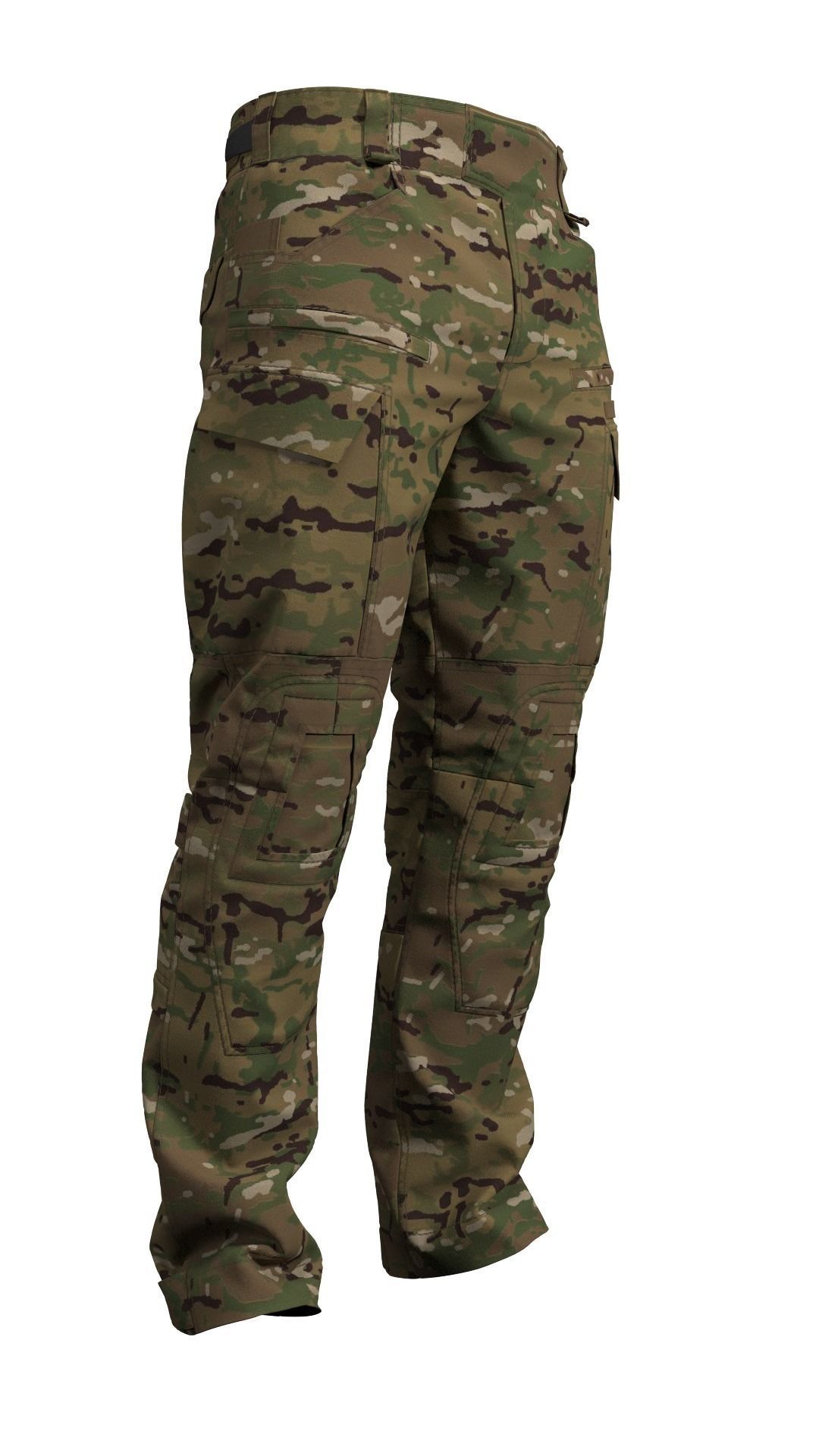 Crye Precision G4 Combat Pants - Marvelous Designer 3D model | CGTrader