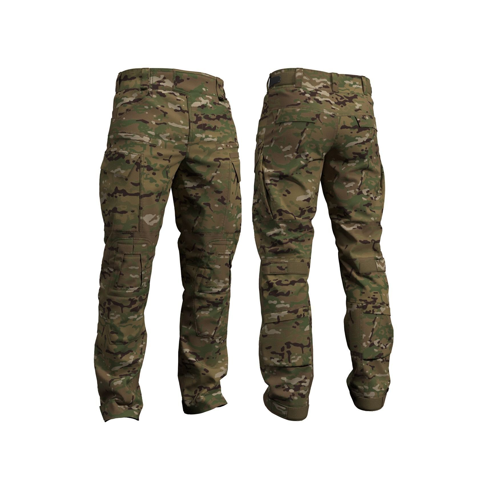 Crye Precision G4 Combat Pants - Marvelous Designer 3D model | CGTrader
