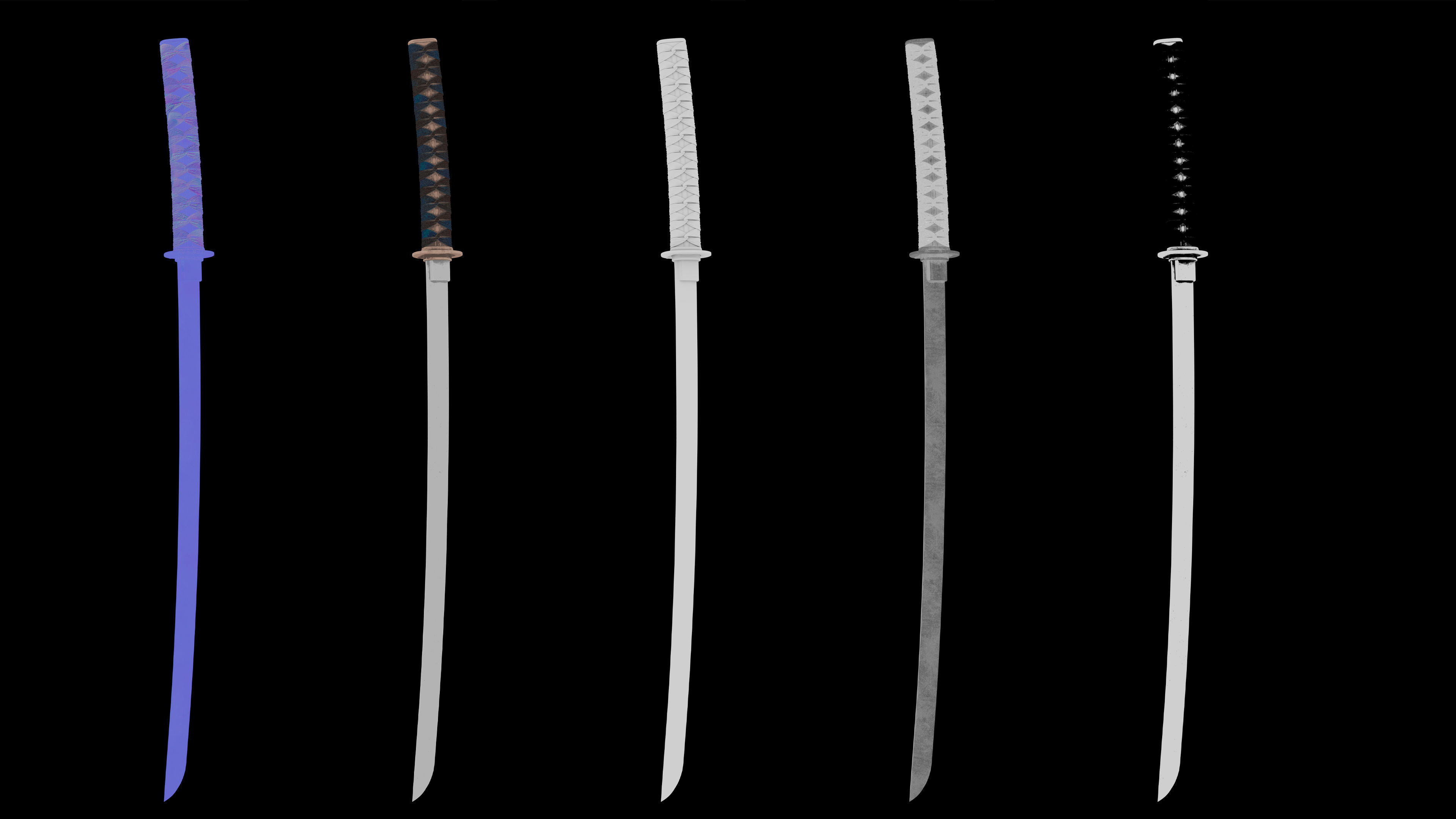 Katana free 3D model | CGTrader