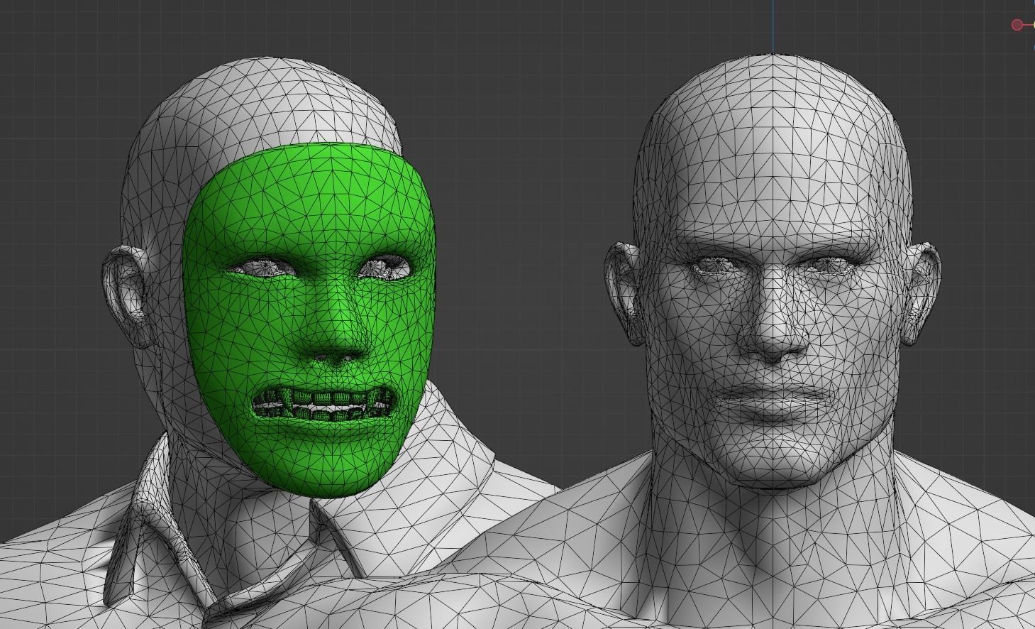 3D model Modular Muscular Male Game ready VR / AR / low-poly | CGTrader