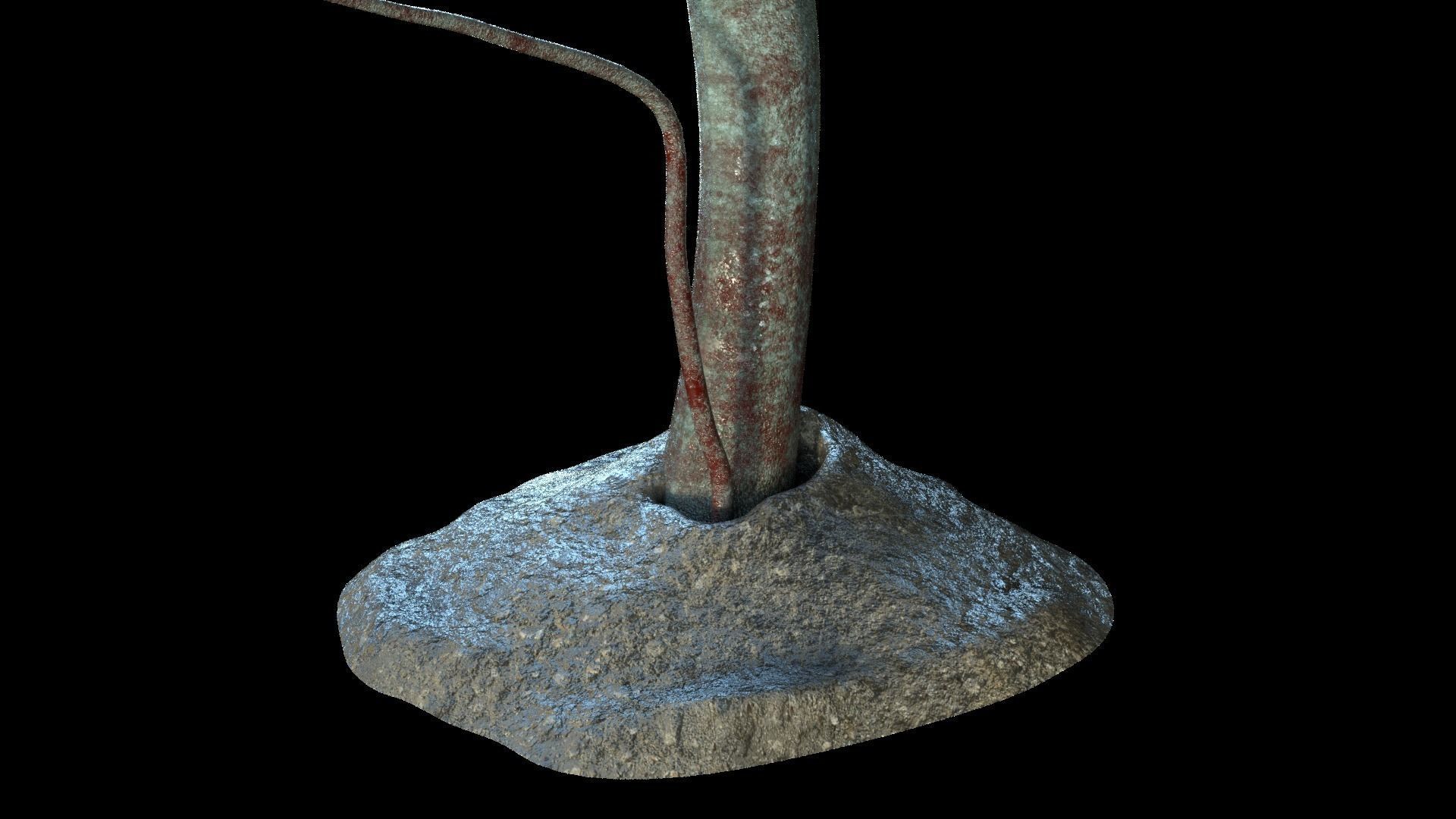 Gravemind 3D model rigged | CGTrader