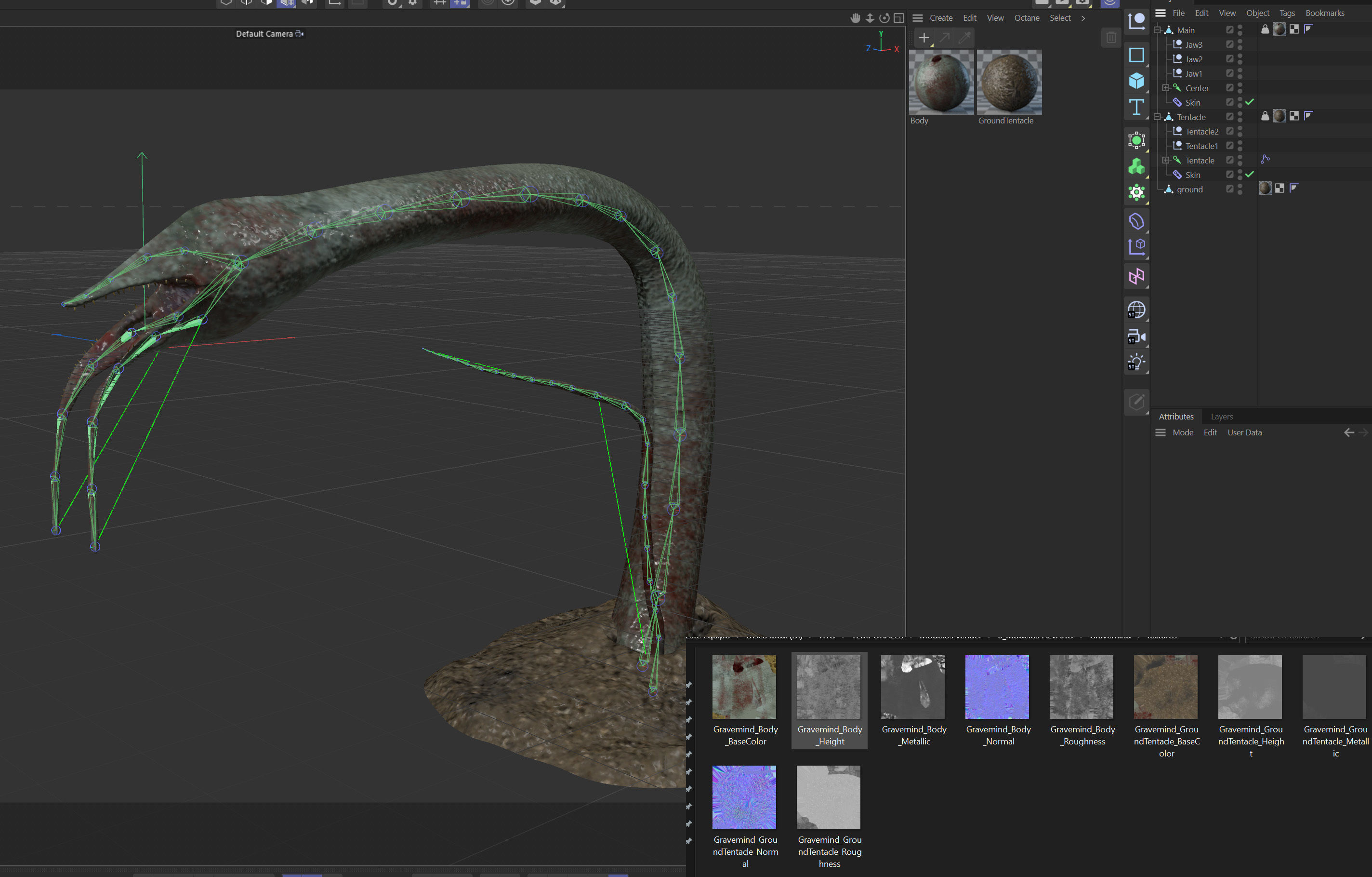 Gravemind 3D model rigged | CGTrader