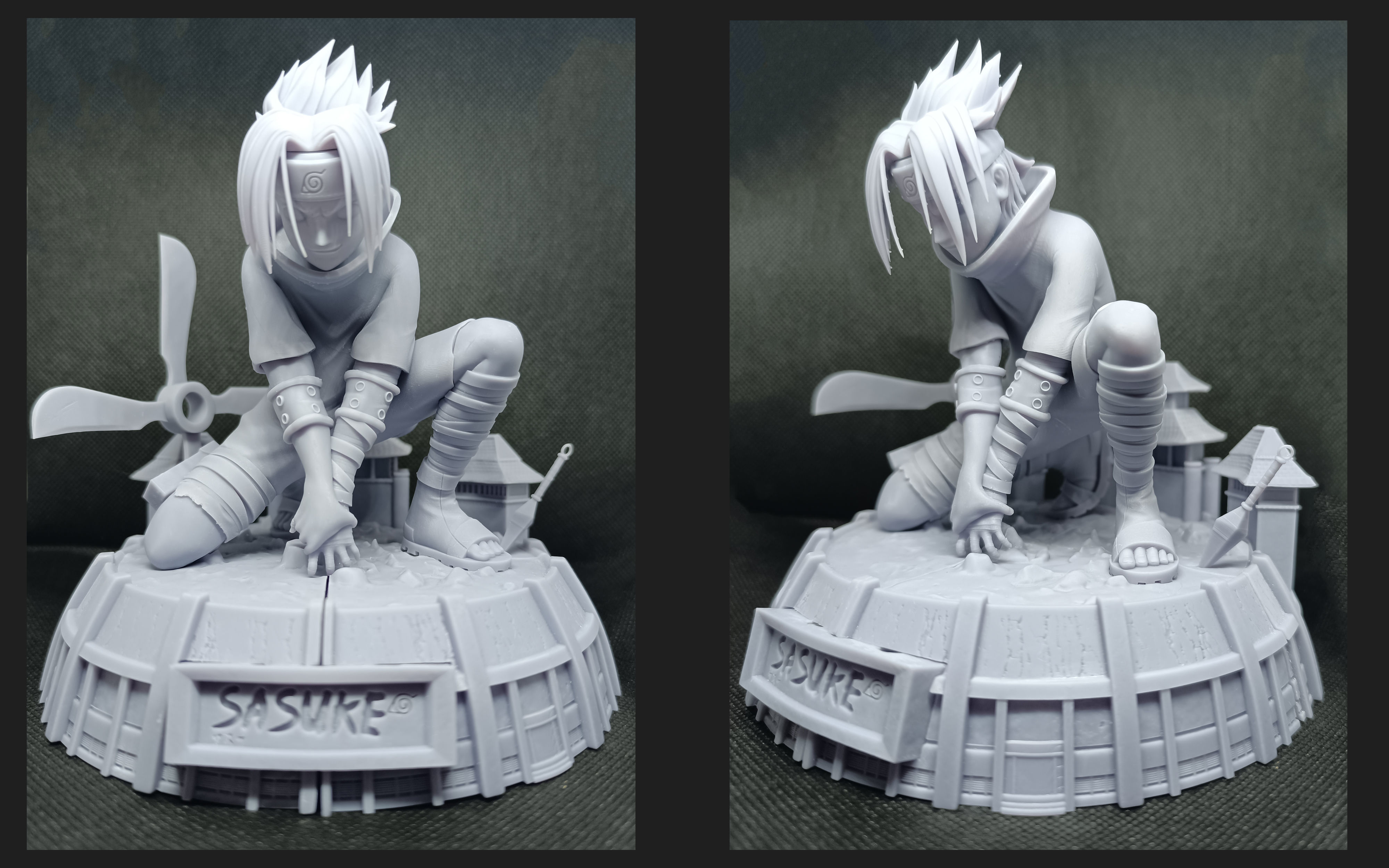 Sasuke Chunin Exam 3D model 3D printable | CGTrader