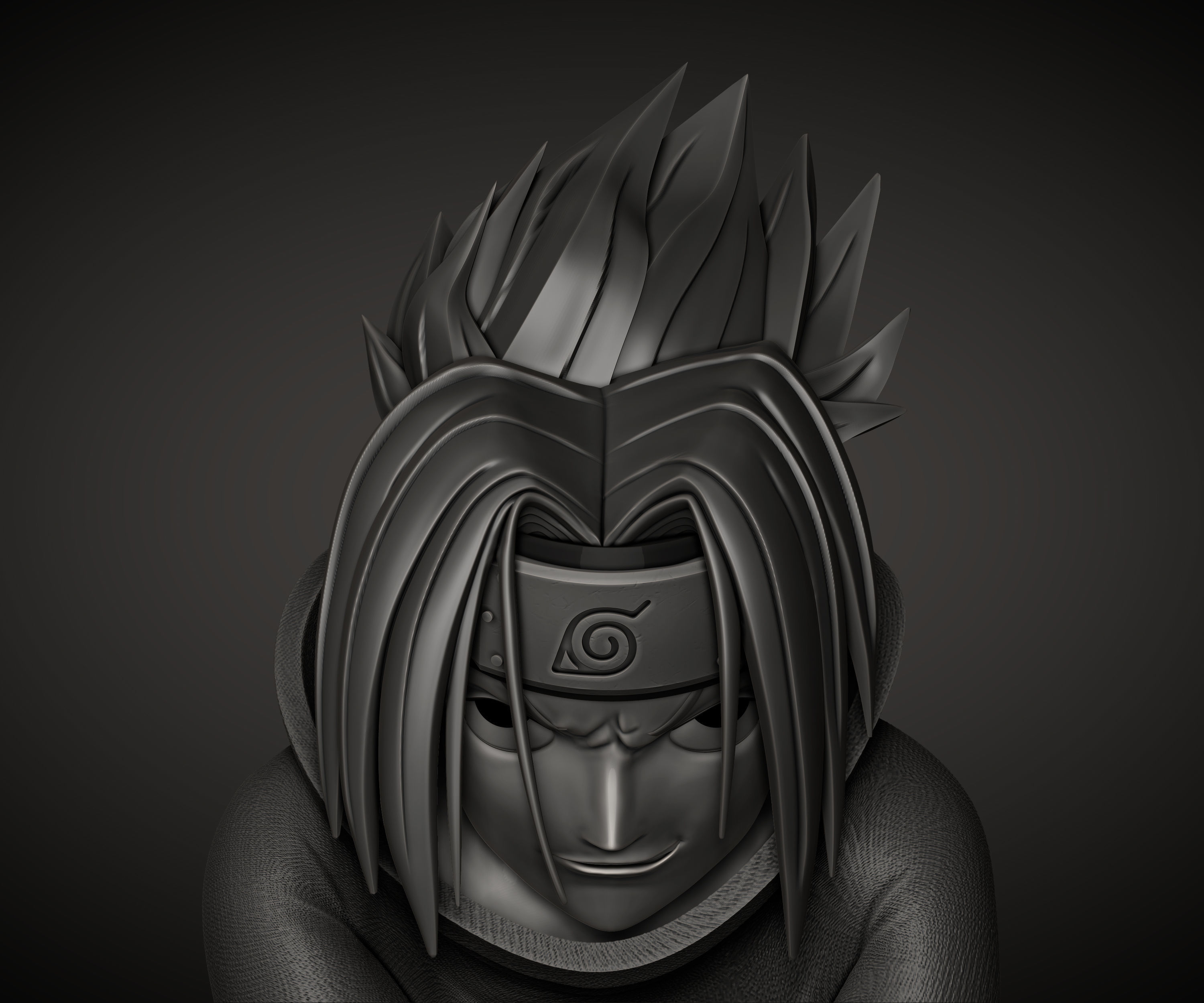 Sasuke Chunin Exam 3D model 3D printable | CGTrader