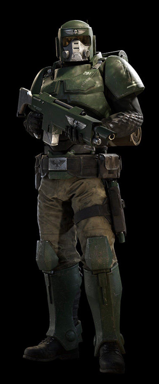 COSPLAY - GUARDSMEN - CADIAN Shock Troop 3D model | CGTrader