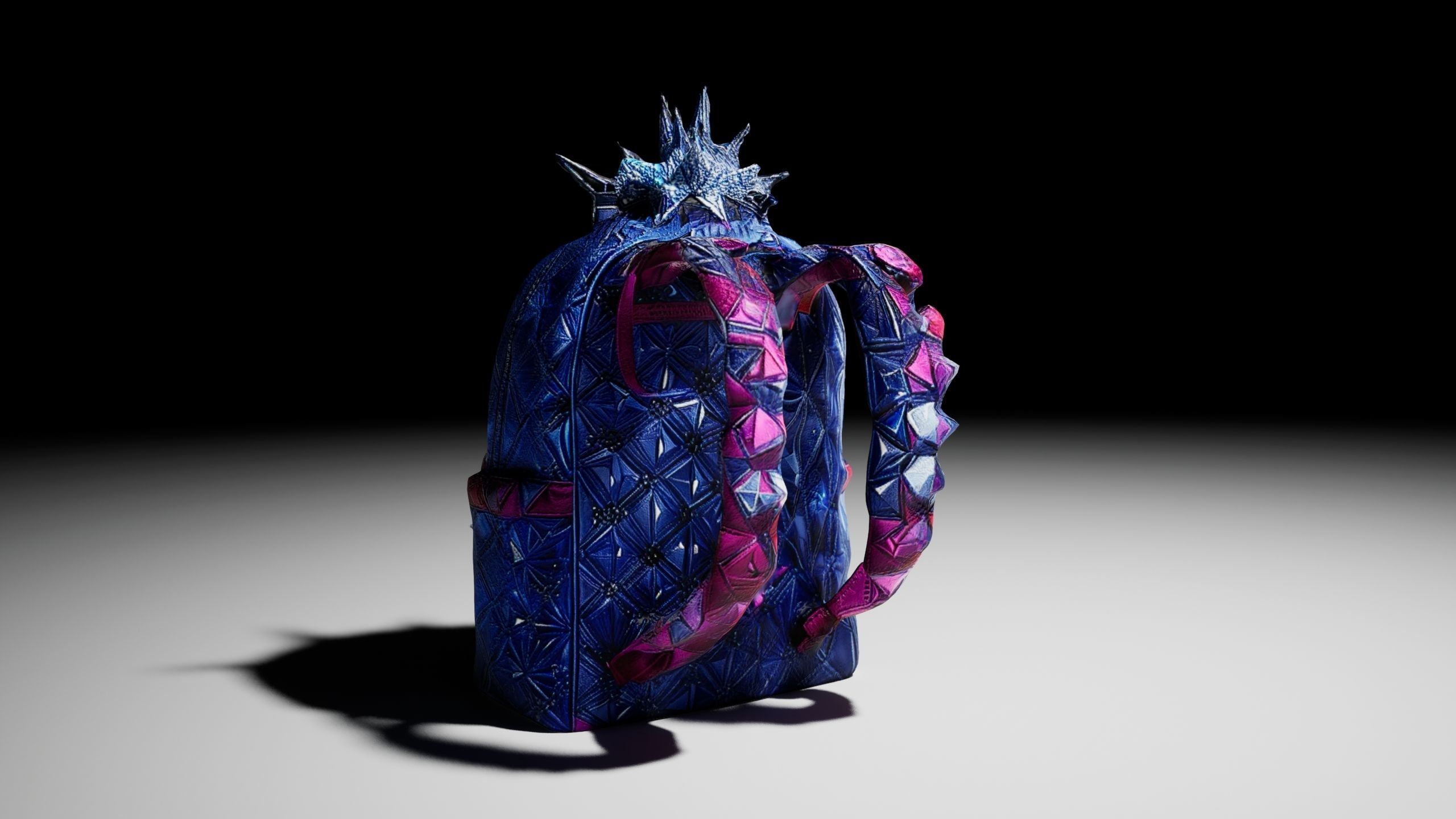 Fancy Backpack free 3D model | CGTrader