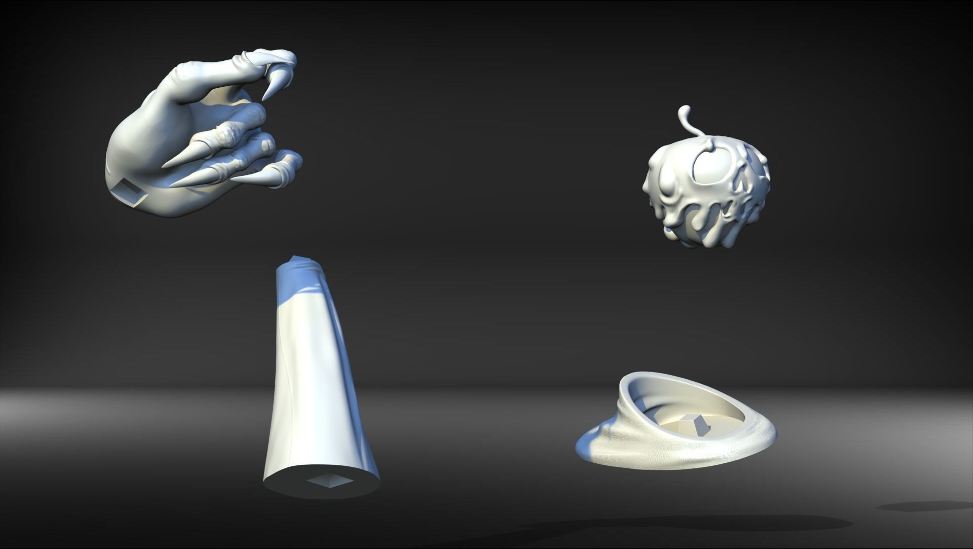 Snow white 3D model 3D printable | CGTrader