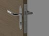 Single Door - Plain design - 12 Handles - Revit 2020 3D model | CGTrader