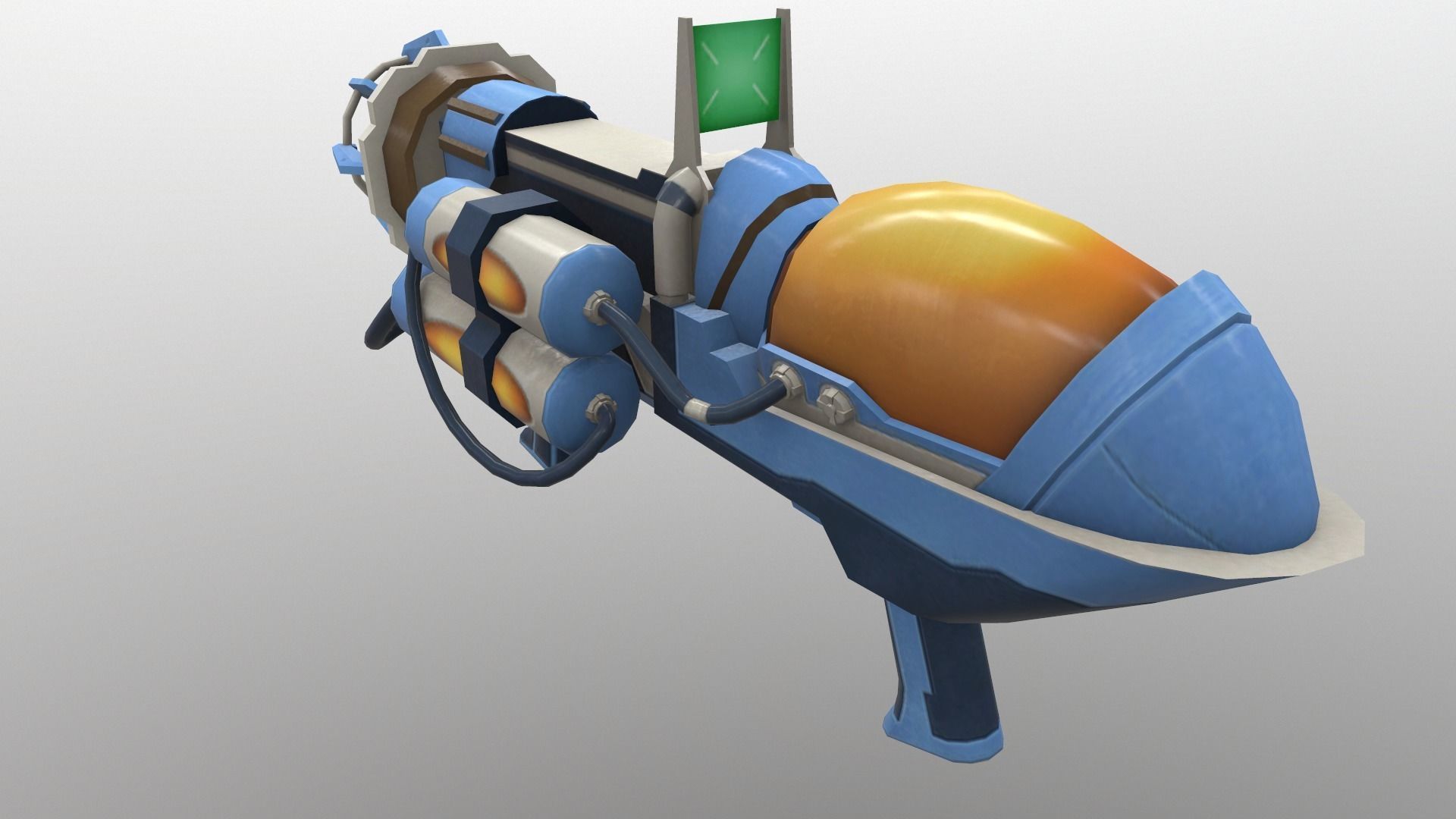 3D model Energy Rifle Level 1 VR / AR / low-poly | CGTrader