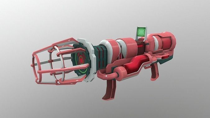 3D model Energy Rifle Level 3 VR / AR / low-poly | CGTrader