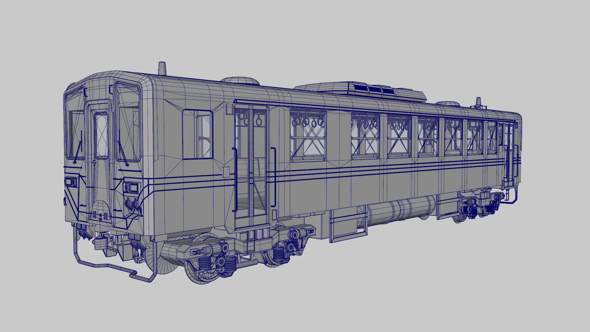 Yosan Line KiHa 32 train 4K Texture PBR 3D model | CGTrader