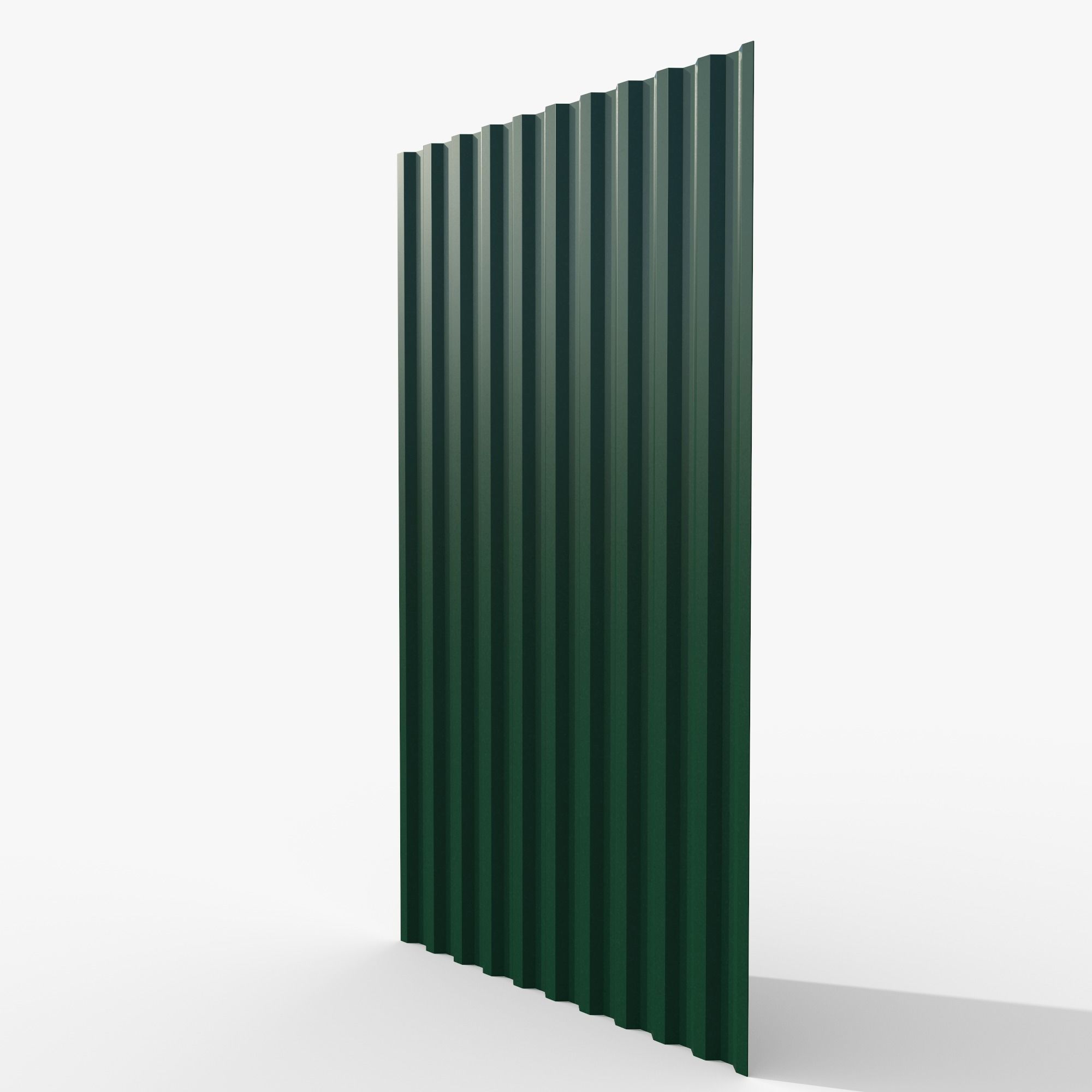 3D model Profiled sheet green VR / AR / low-poly | CGTrader