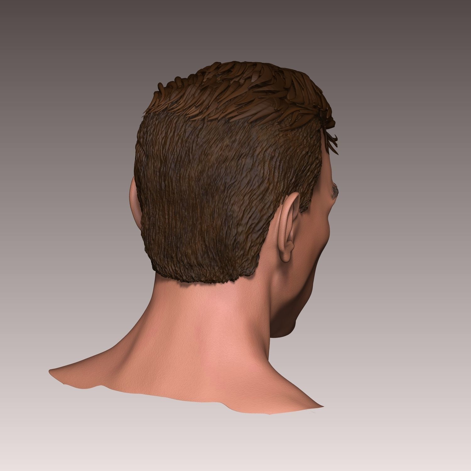 Jean Claude Van Damme Young Bloodsport Normal and Rage Head 3D model 3D ...