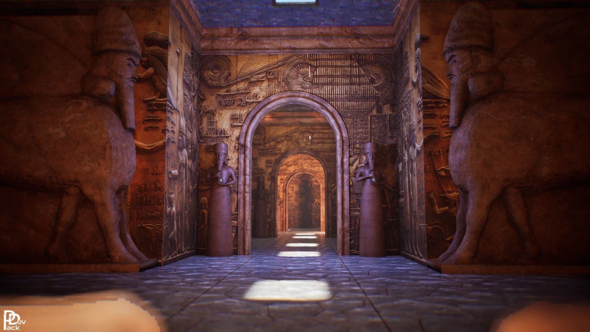 3D model Sumerian Environment 11 Assets VR / AR / low-poly | CGTrader