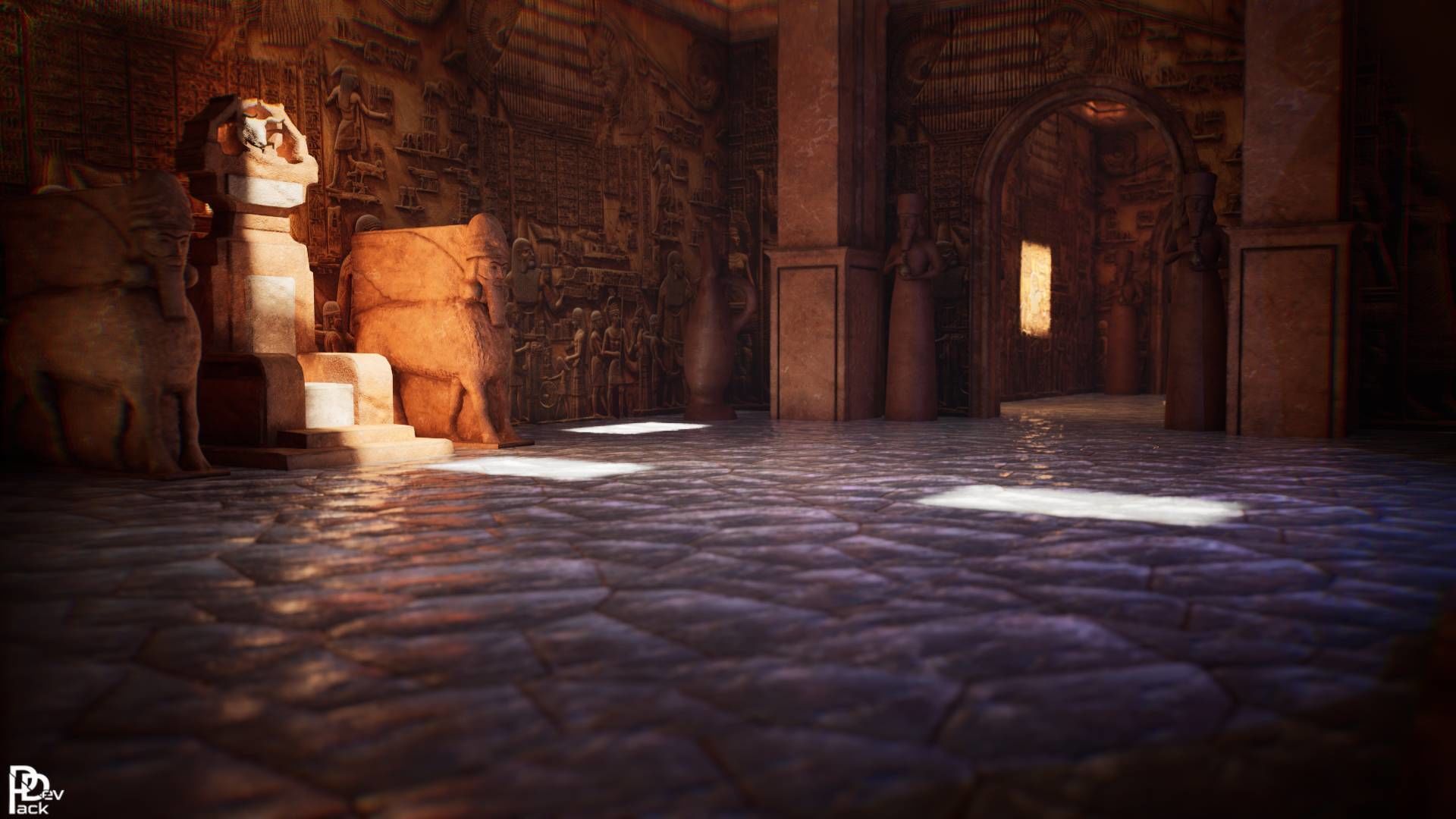 3D model Sumerian Environment 11 Assets VR / AR / low-poly | CGTrader