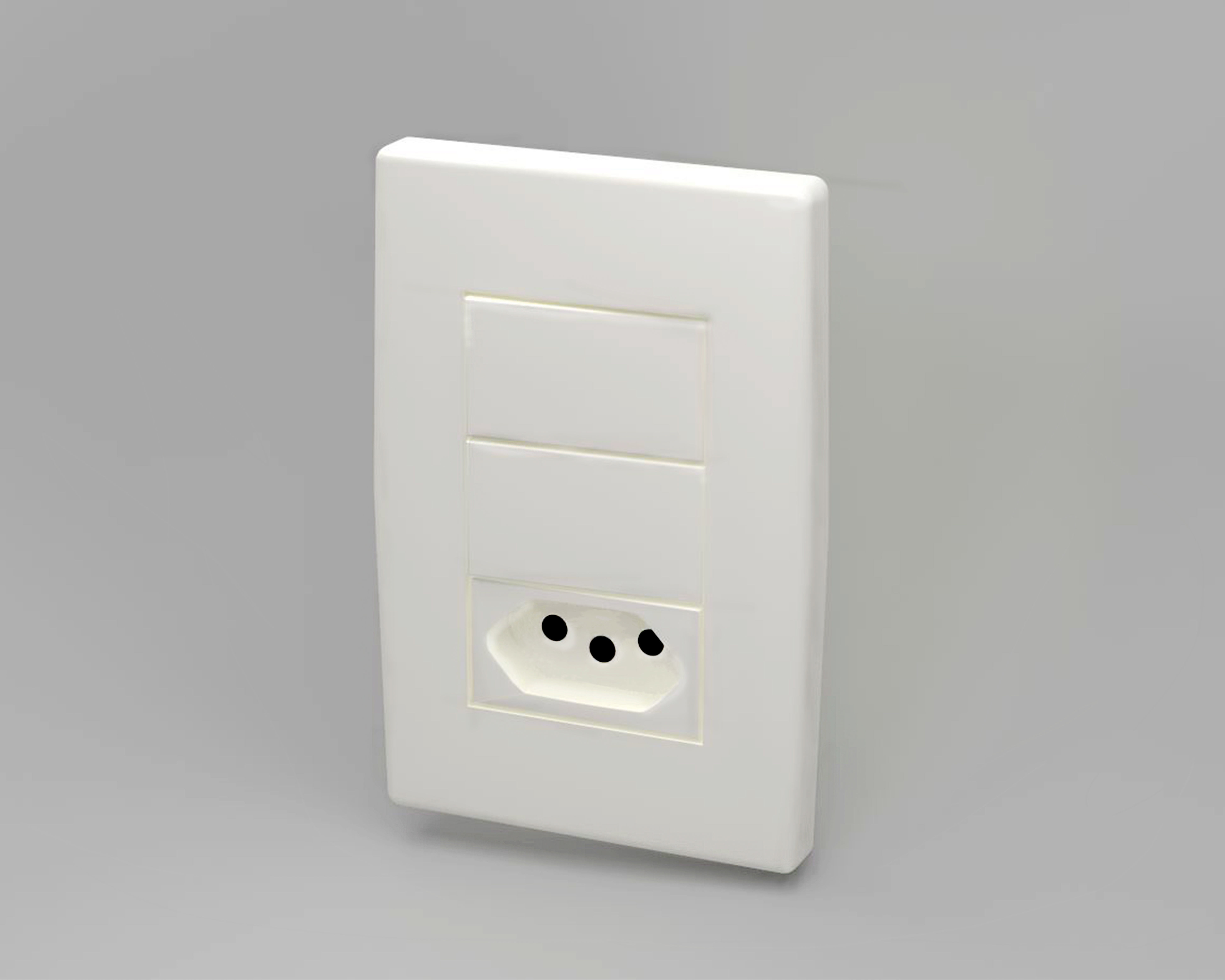 TOMADA REALISTA PLUG 3D 3D model | CGTrader