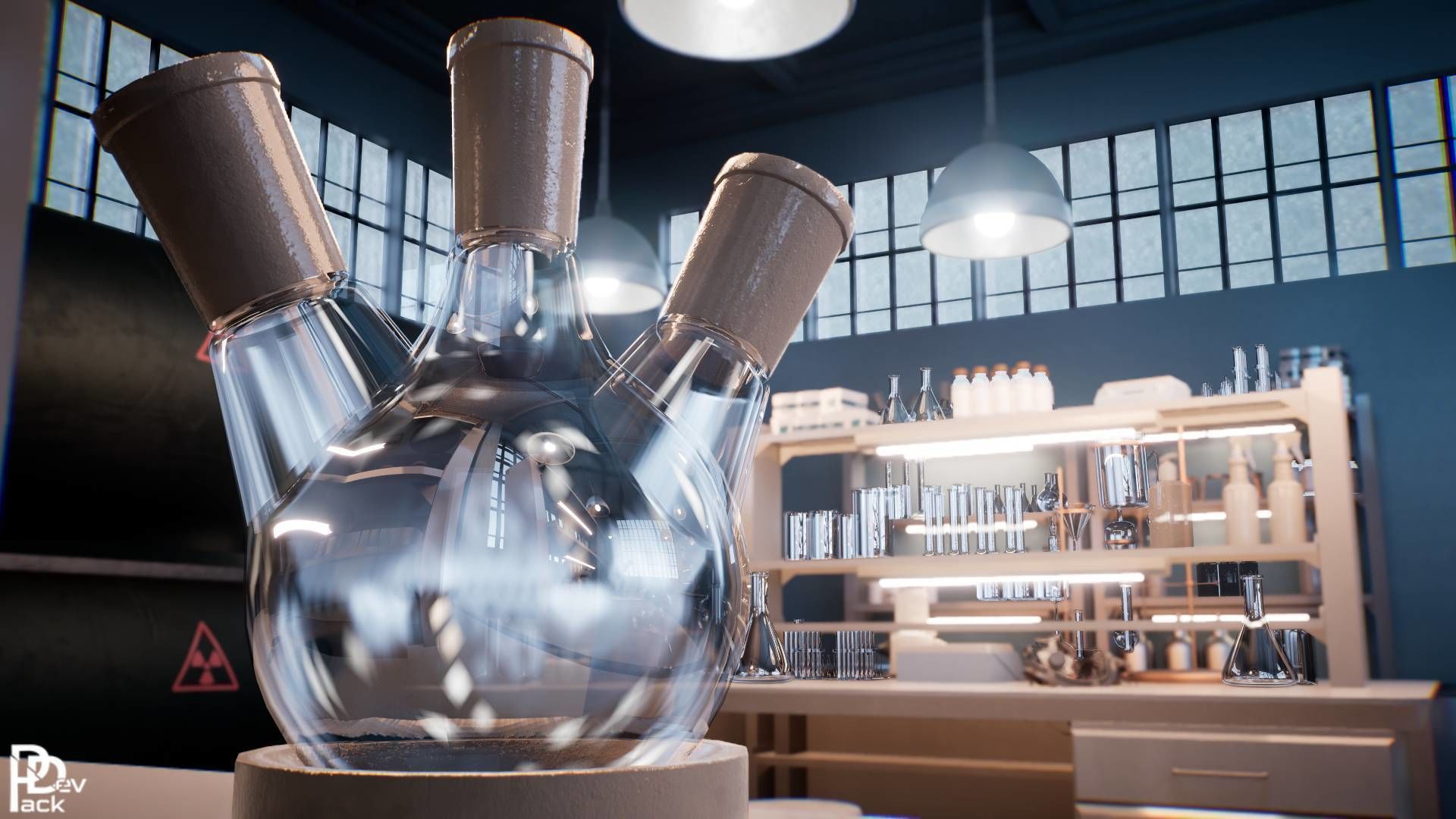 3D model Chemical Workshop 42 Assets VR / AR / low-poly | CGTrader