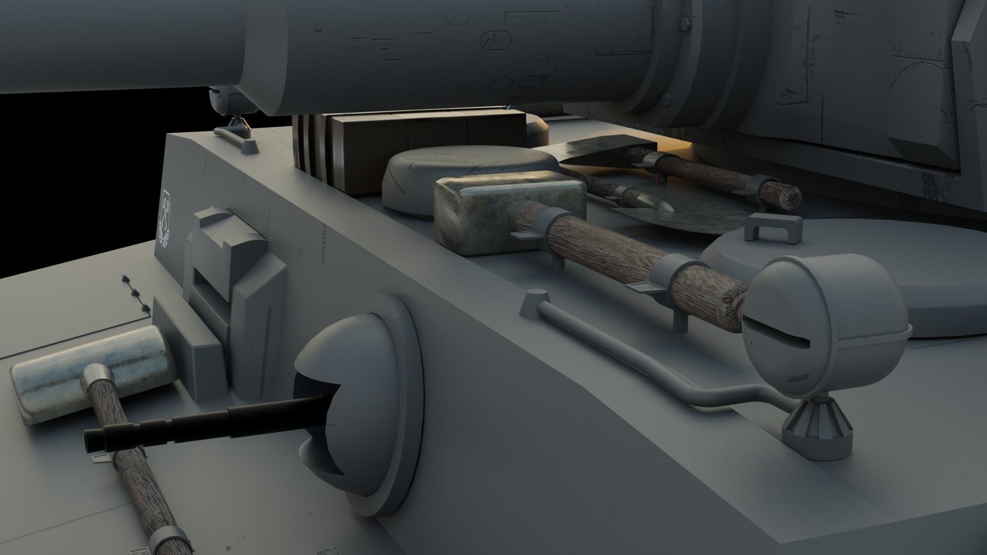 Char Tiger1-ausf-e 3D model | CGTrader
