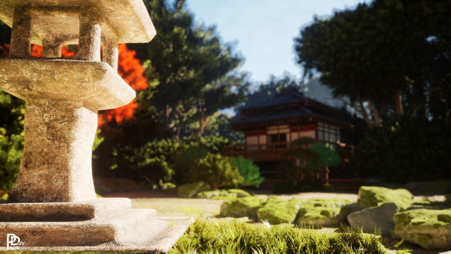 3D model Zen Garden 42 Assets VR / AR / low-poly | CGTrader