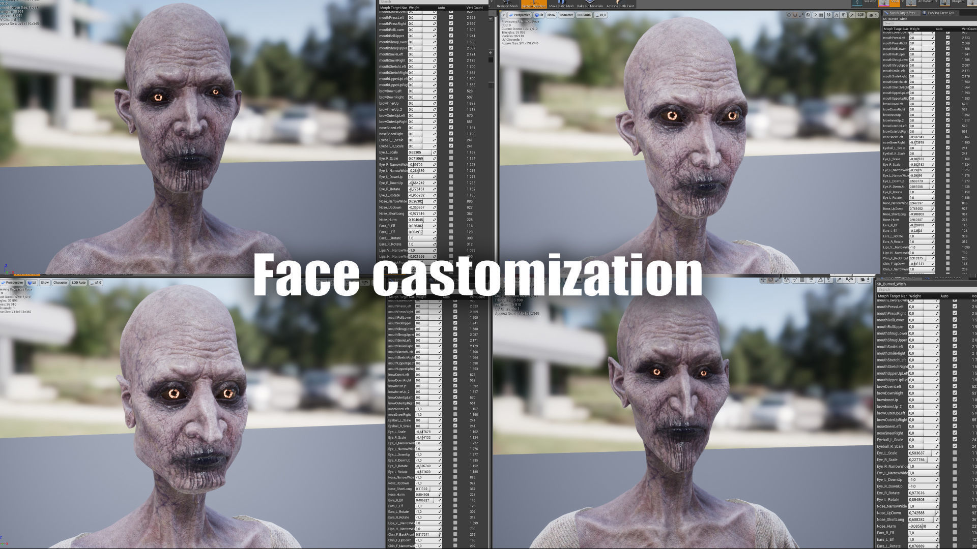 3D model Burned Witch VR / AR / low-poly rigged | CGTrader