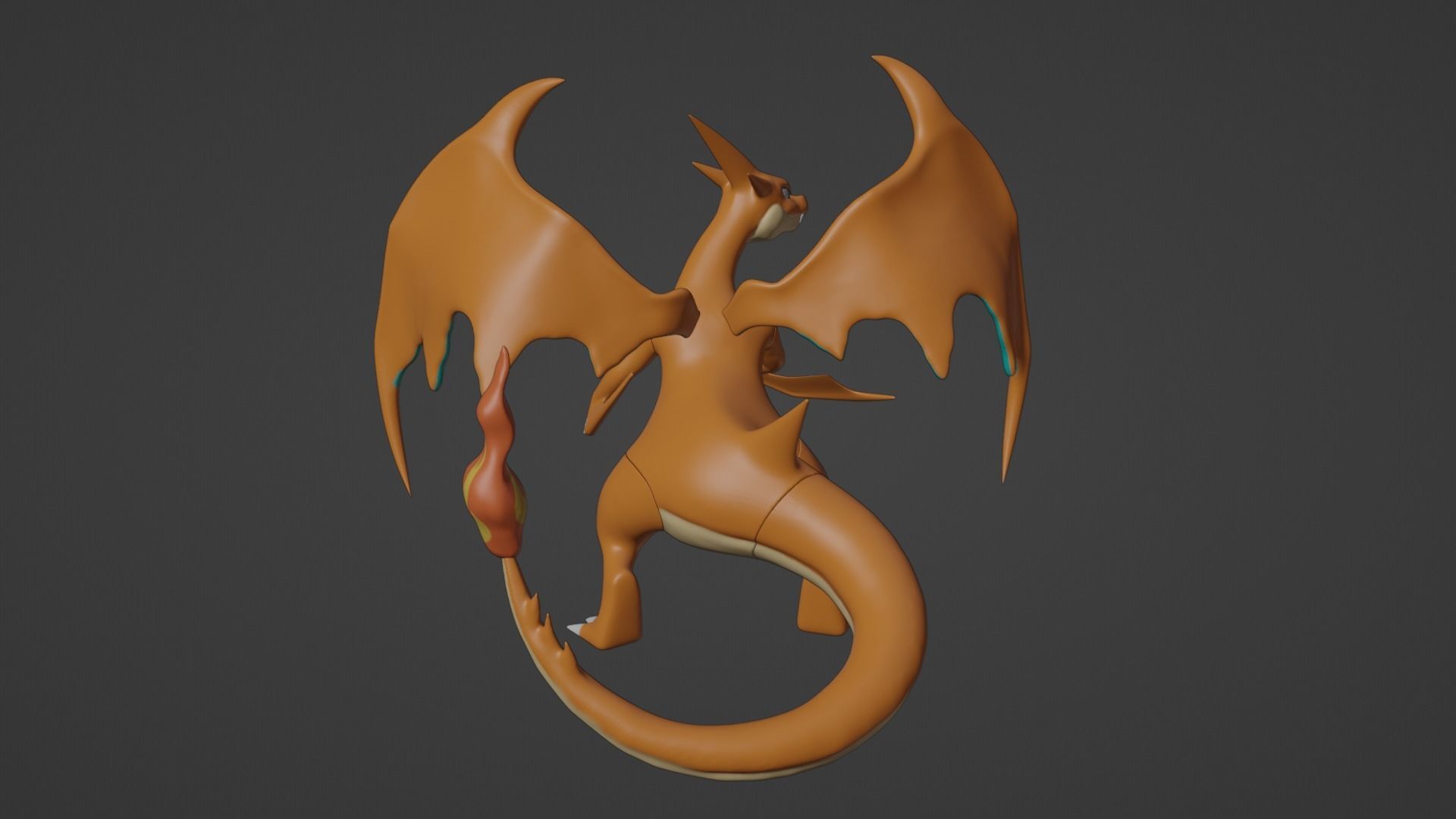 POKEMON MEGA CHARIZARD Y 3D model 3D printable | CGTrader