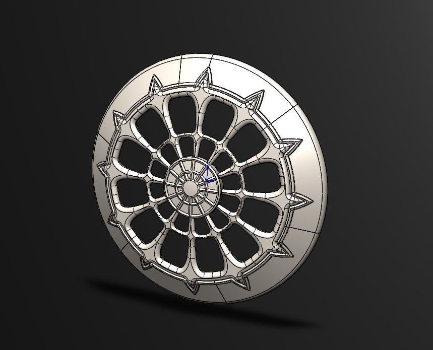 Skeleton Buckler Shield from Lineage2 Game L2 3D model 3D printable ...