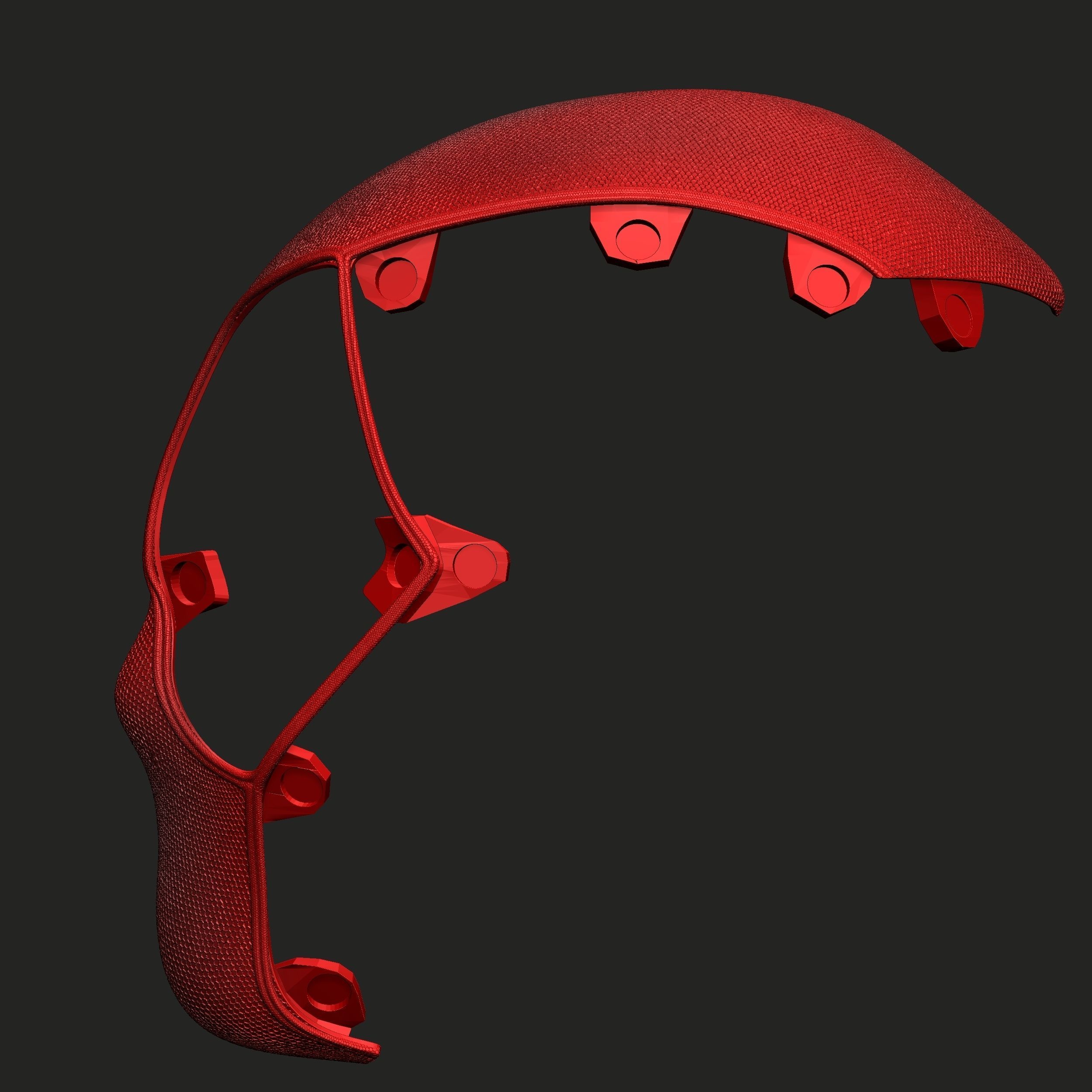 DEADPOOL Helmet in PARTS AND MAGNETS 3D model 3D printable | CGTrader
