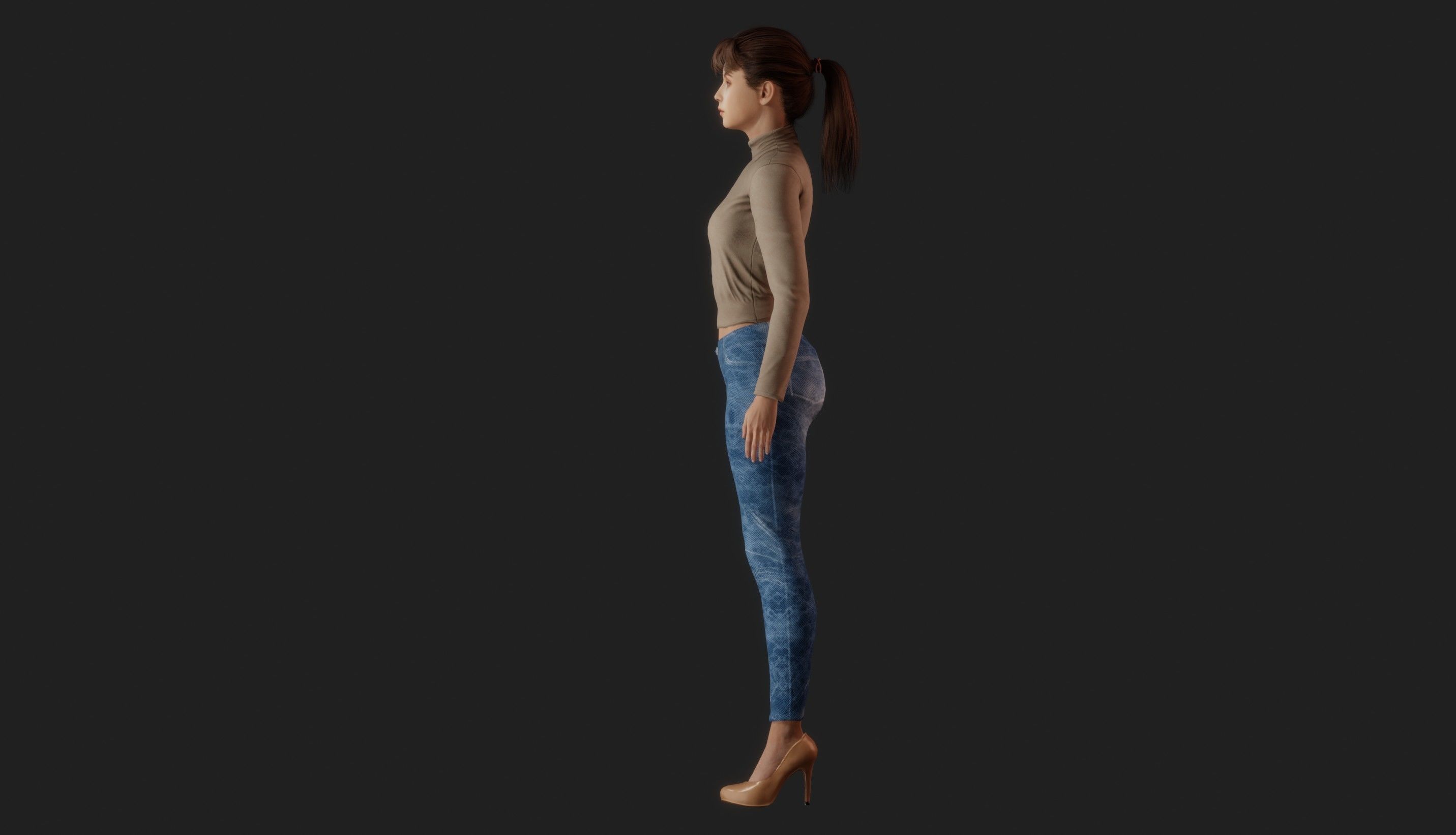Graceful Charm 3D model | CGTrader