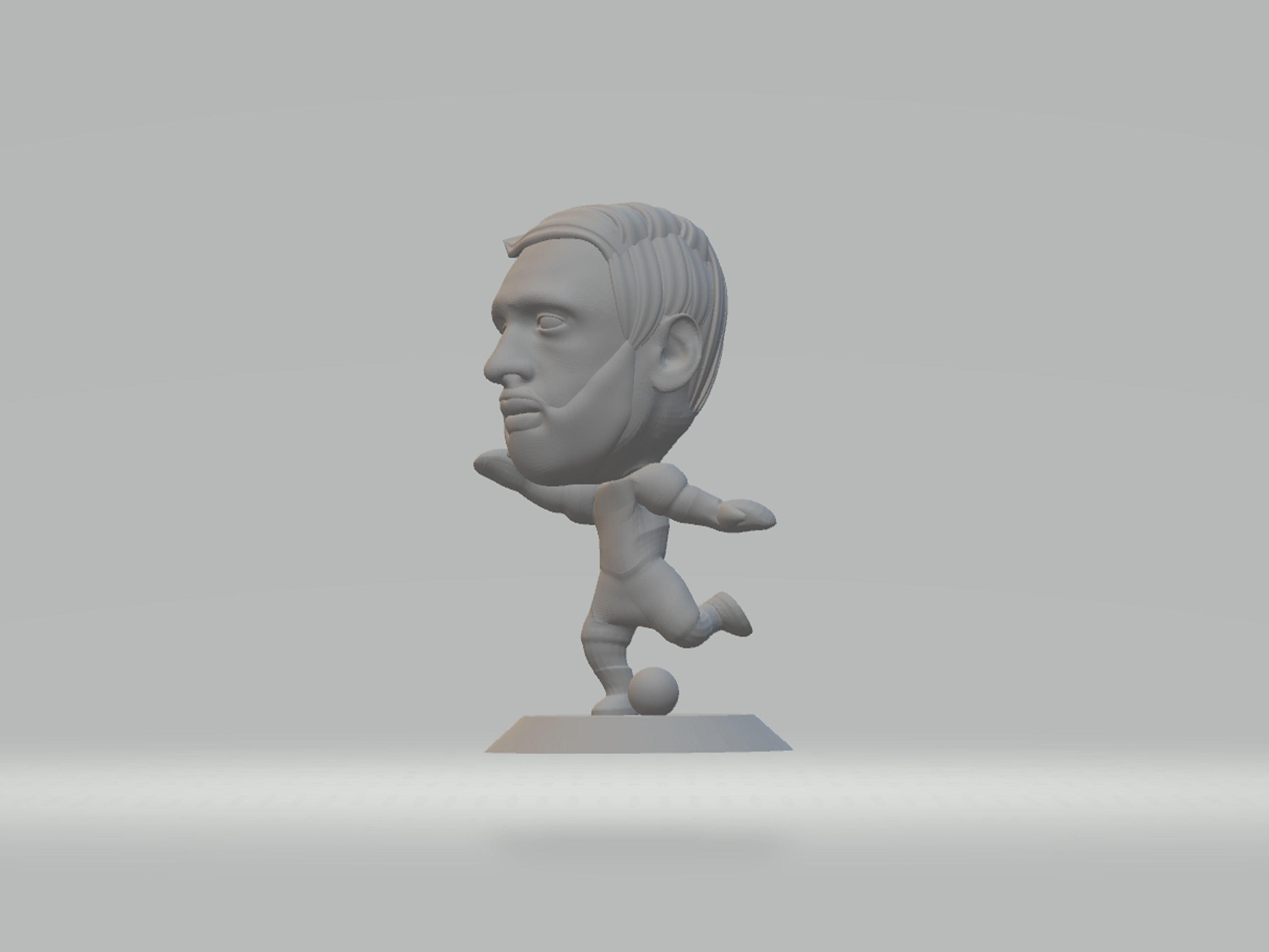Lionel Messi 3D model 3D printable | CGTrader