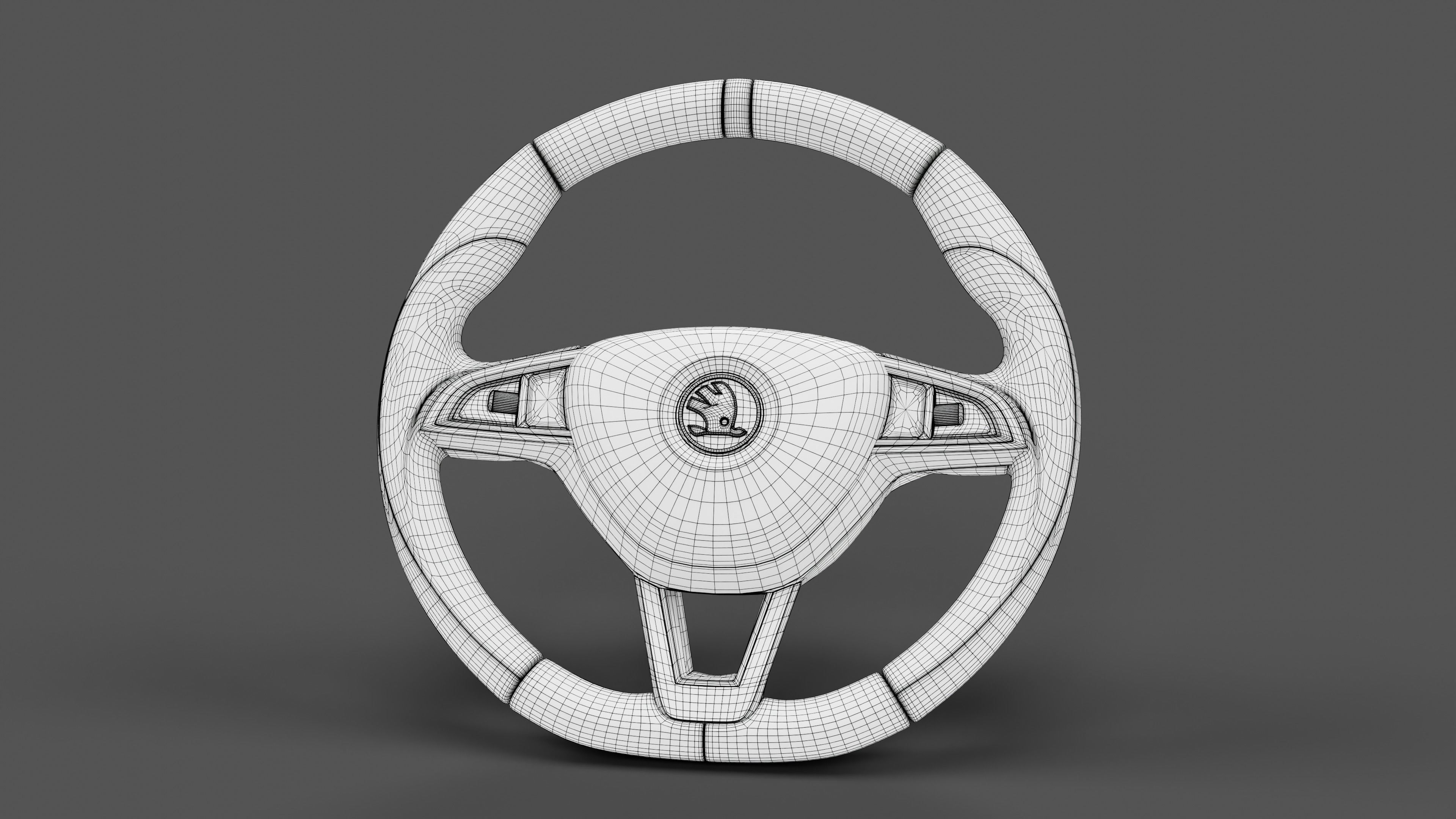 Six Color Steering Wheel Collection | CGTrader