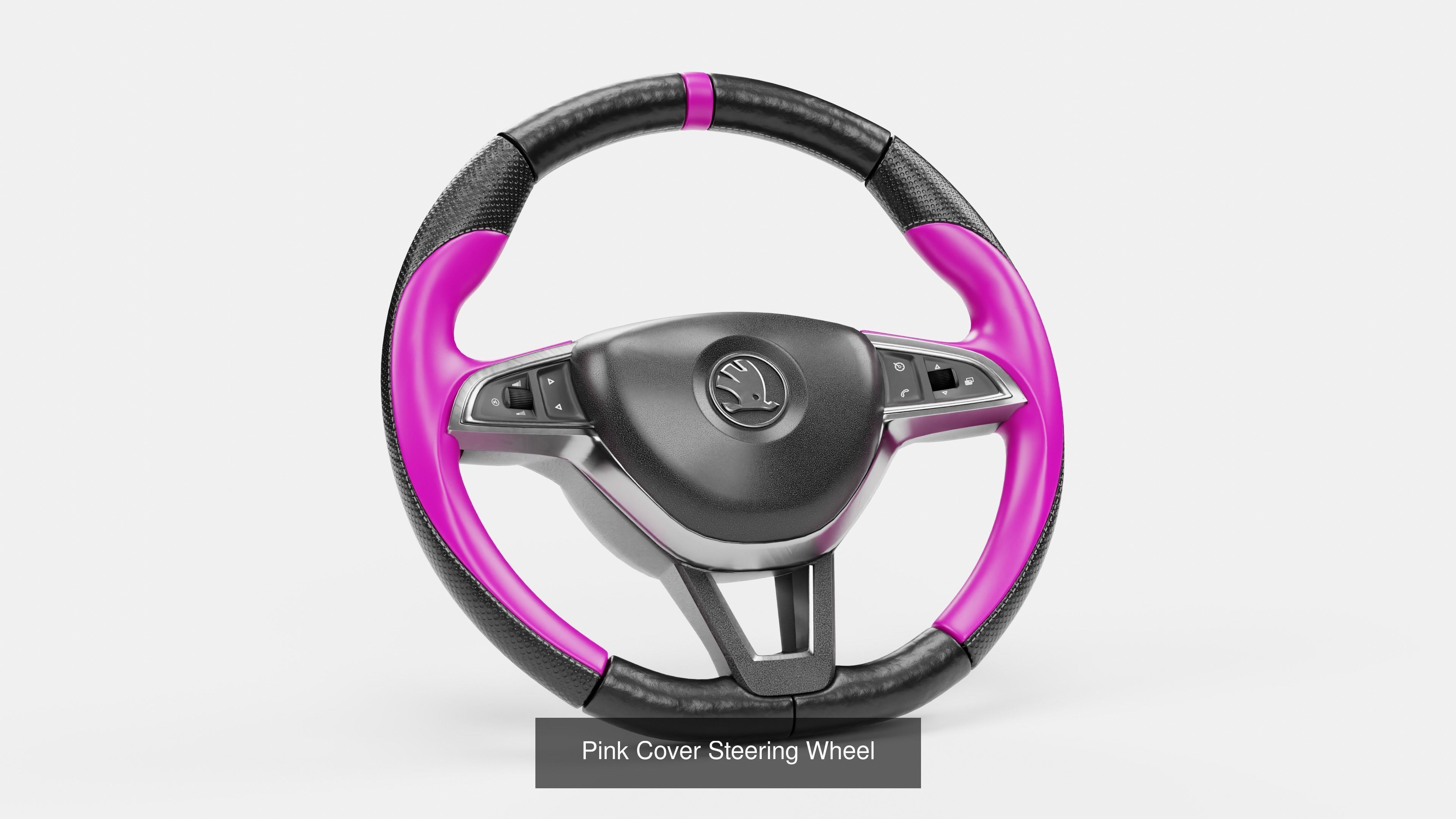 Six Color Steering Wheel Collection | CGTrader