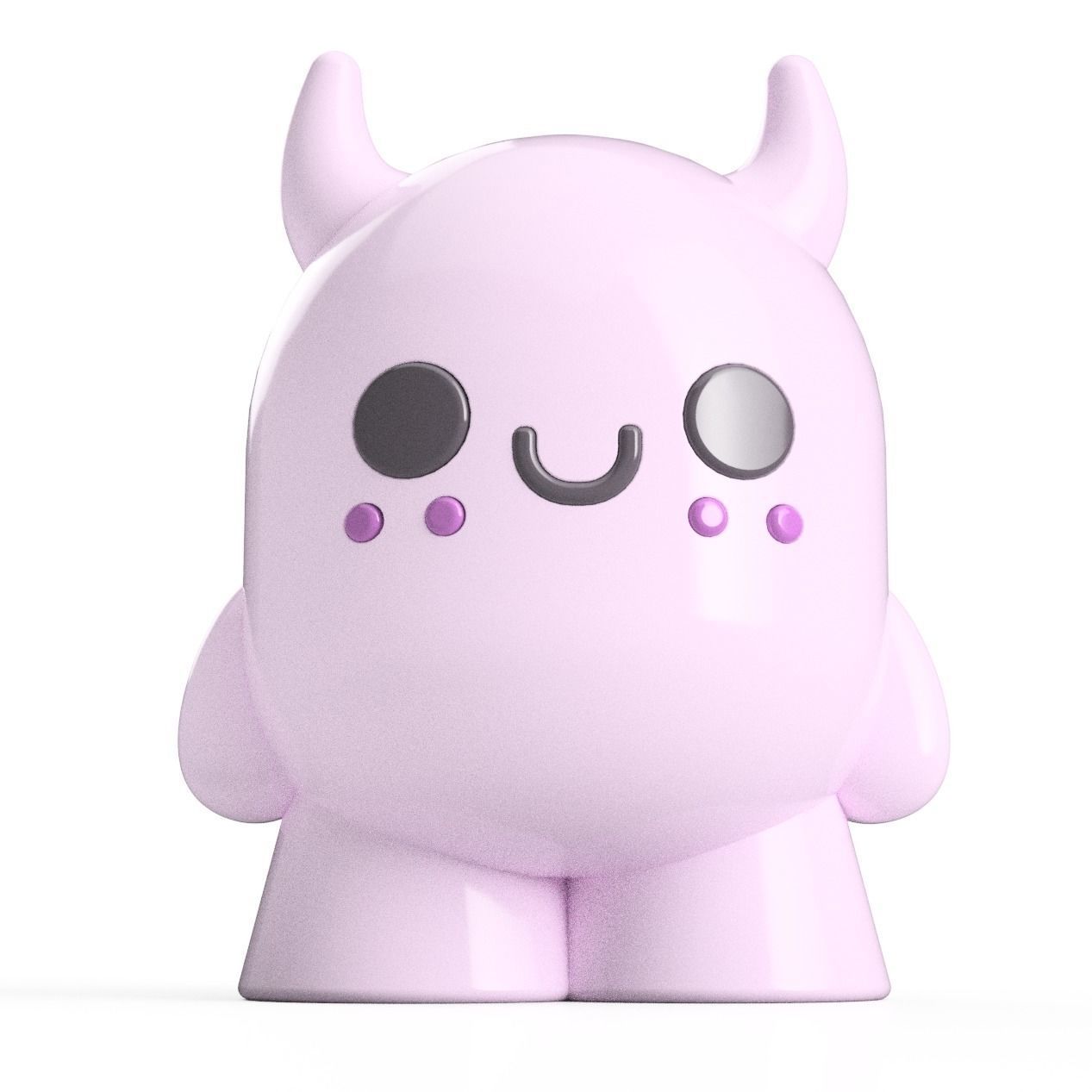 Lil Devil Art Toy Figurine STL File for Personal Commercial Use 3D ...