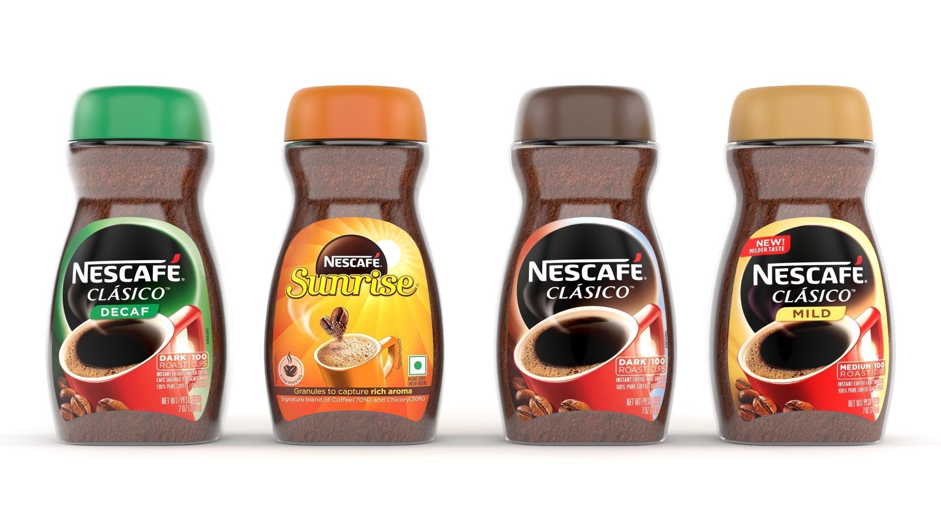 Nescafe Collection 3D model | CGTrader