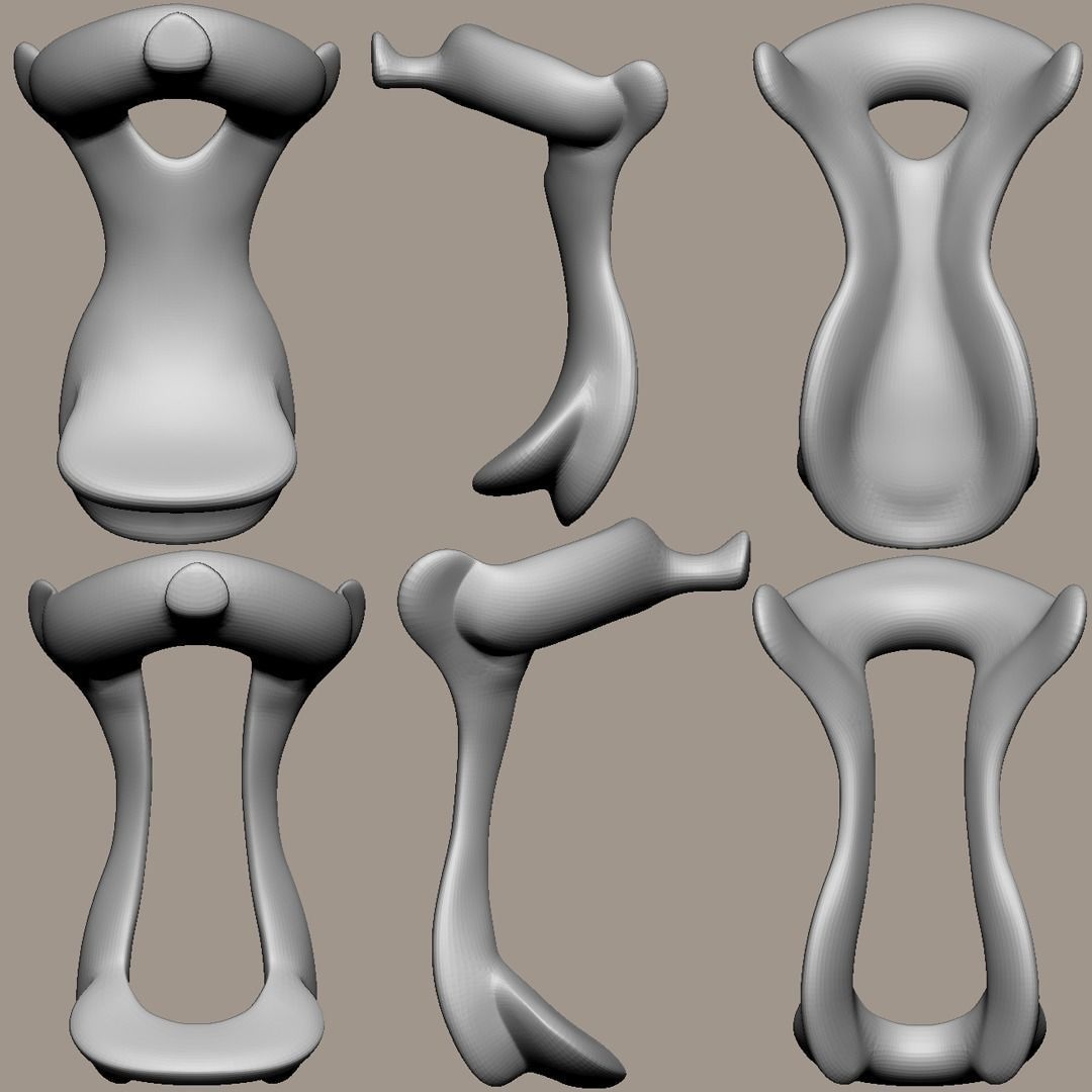 Saddle trees for diorama decoration and tack making 3D model 3D ...